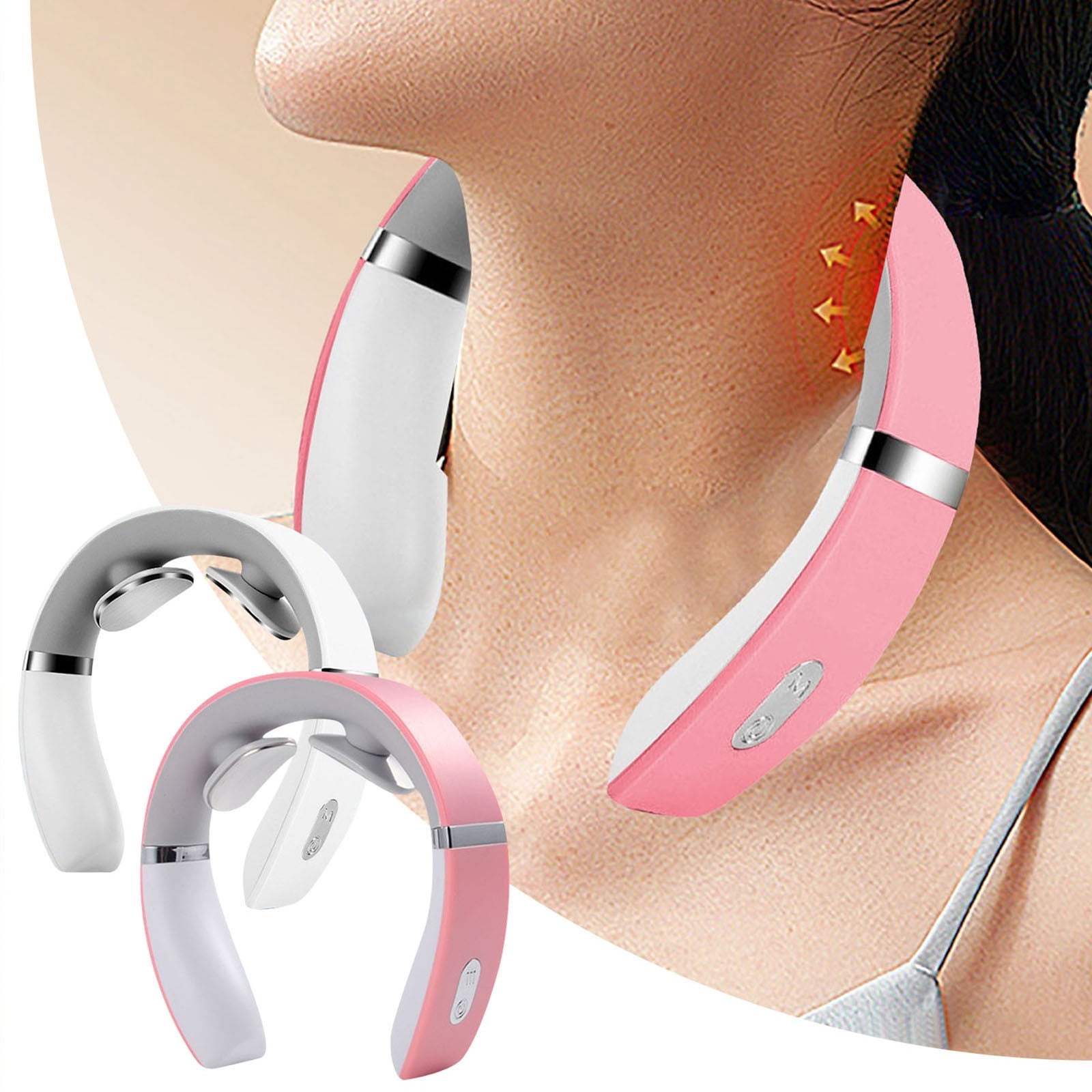 CTI Neck Massager With Heat And Shiatsu Neck 10 Modes Portable For Home ...