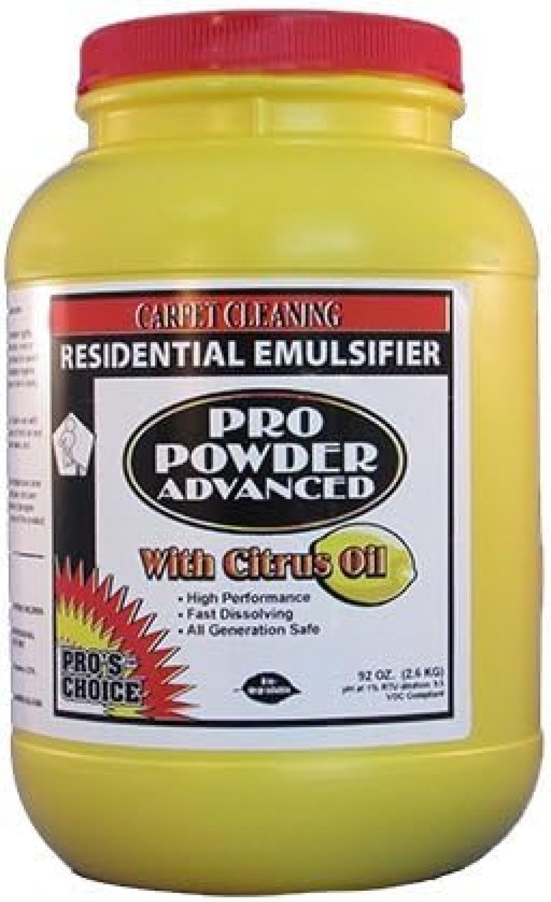 CTI - QATZ - Pro Powder 2000 - Extraction Detergent for Carpet - Carpet ...