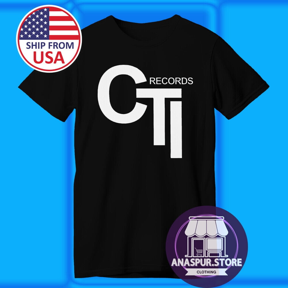 CTI Records Men's Black T-shirt Size S-5XL - Walmart.com