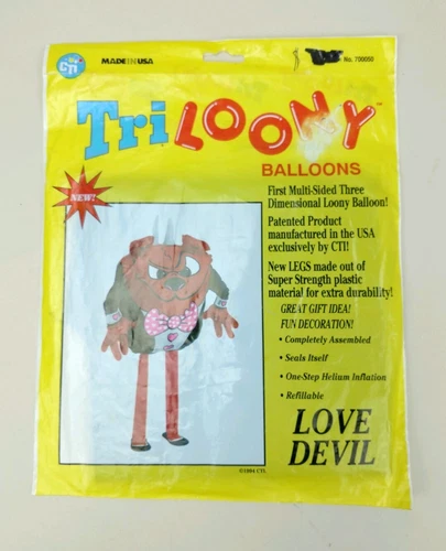 CTI Tri Loony Balloons Love Devil Helium Gift Party Decoration ...