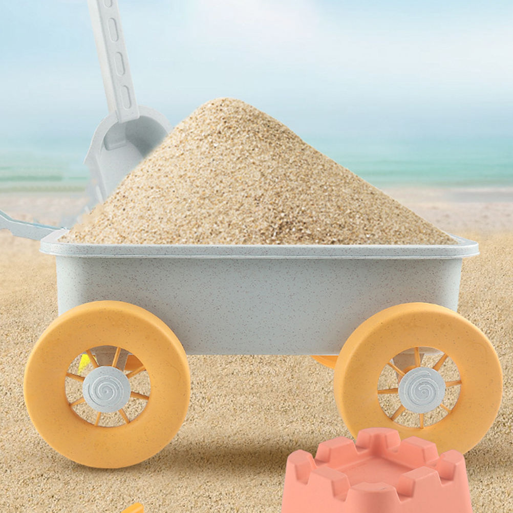 CTIRCHIU 1 Set Beach Toy Trolley for Toddlers with Trolley Shape and ...