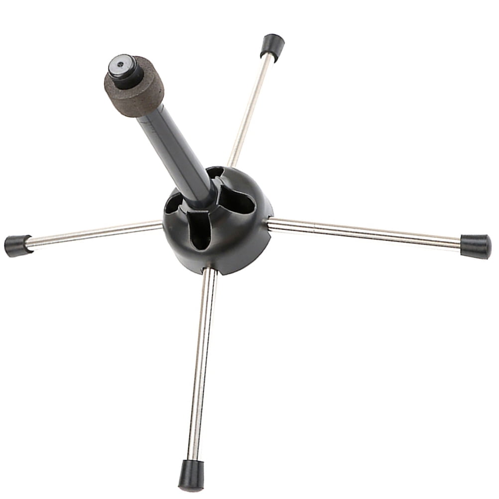 CTIRCHIU Small Flute Display Stand Metal Instrument Holder Black Set ...