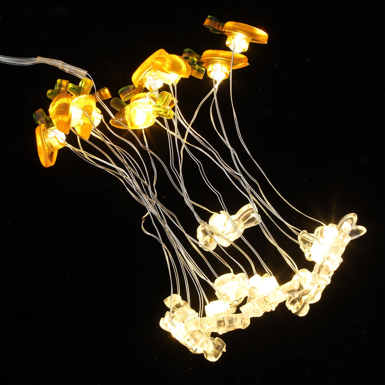 CTIRCHIU 1 Set Led Copper Wire Light String Carrot Shape Festive Design ...