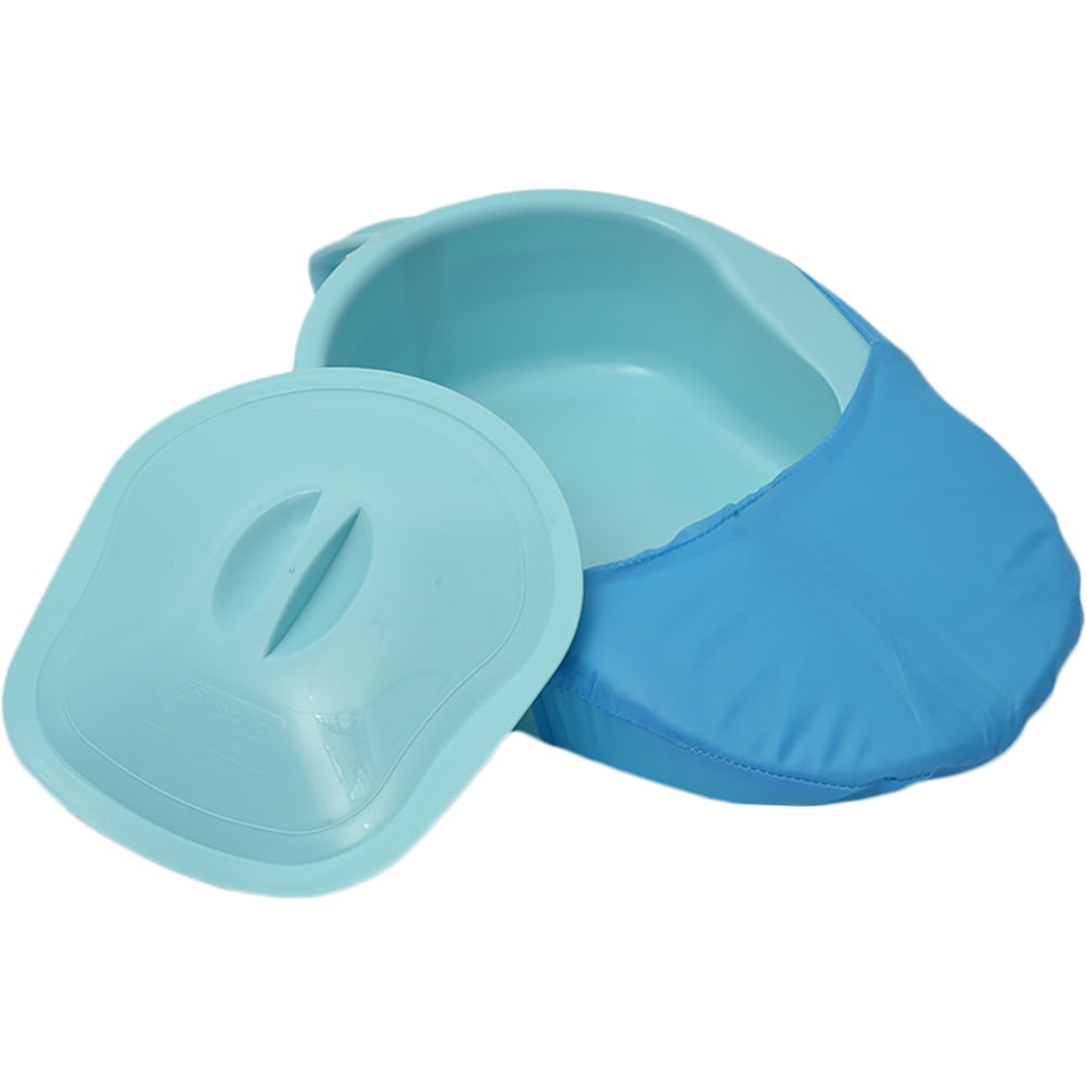 CTIRCHIU 1 Set Portable Potty for Adults with Sky-Blue Color and Wavy ...