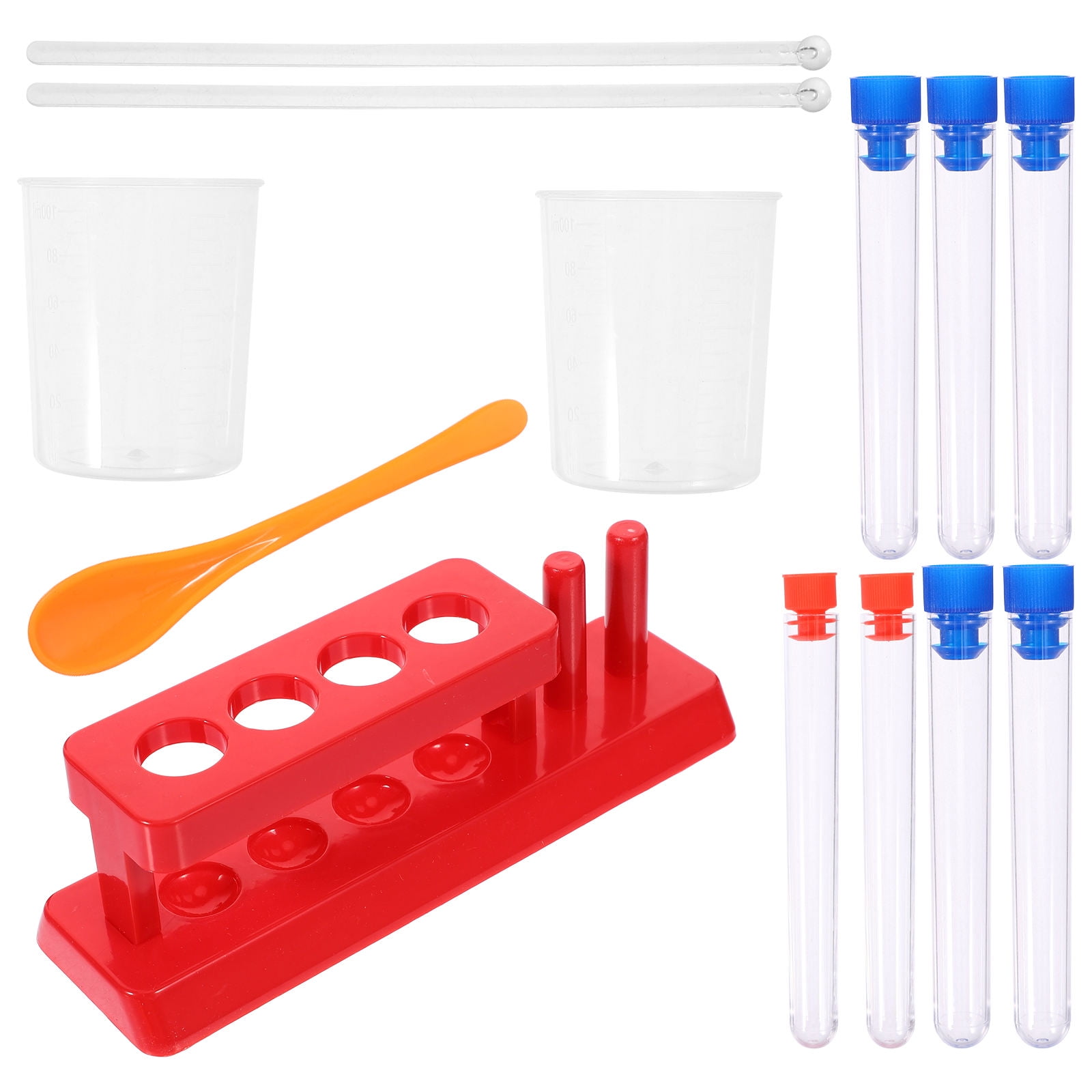 CTIRCHIU STEM Educational Tube Holder Set, Plastic, Assorted Colors for ...