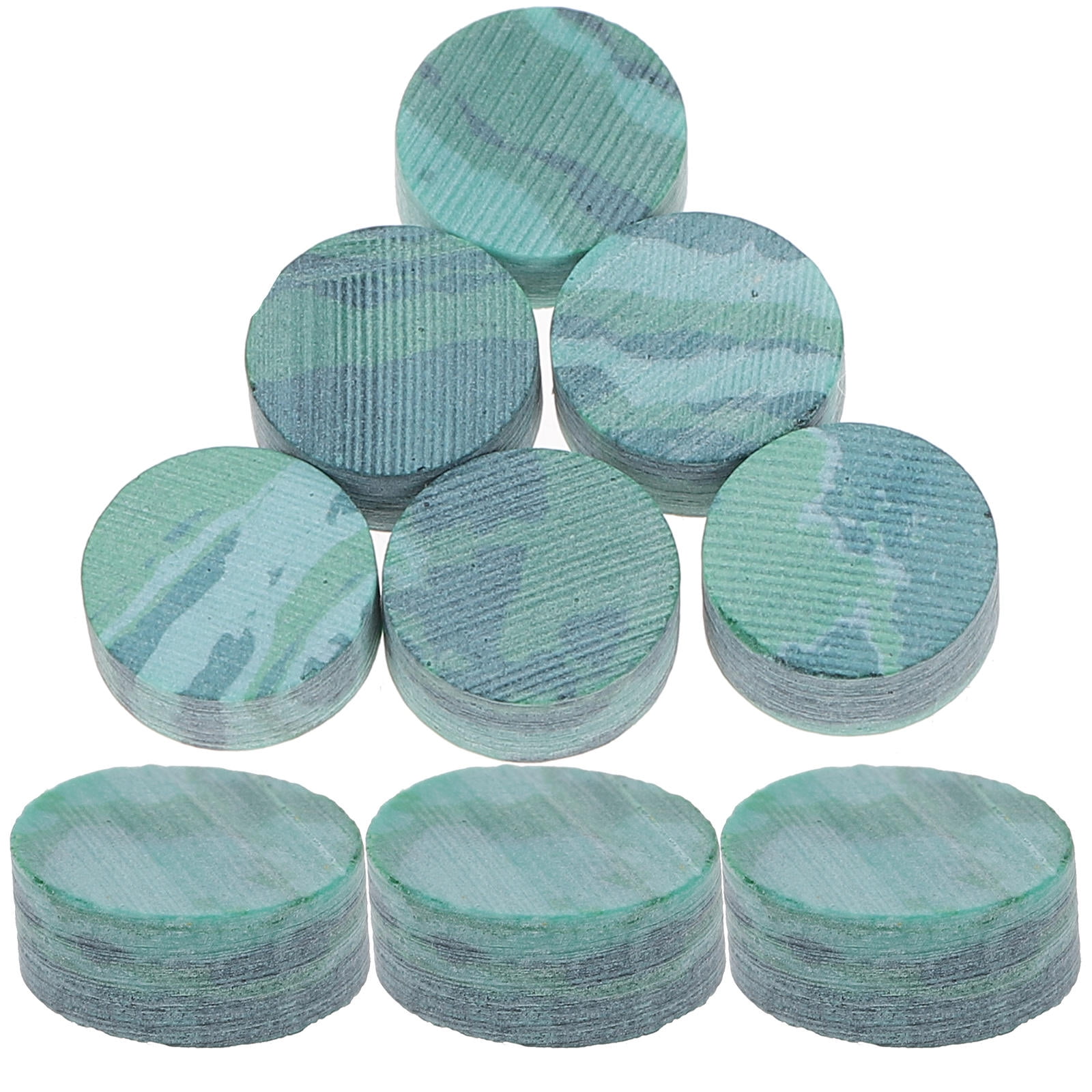 CTIRCHIU 10Pcs Green Guitar Fingerboard Inlays Shell Dot Inlay Material ...