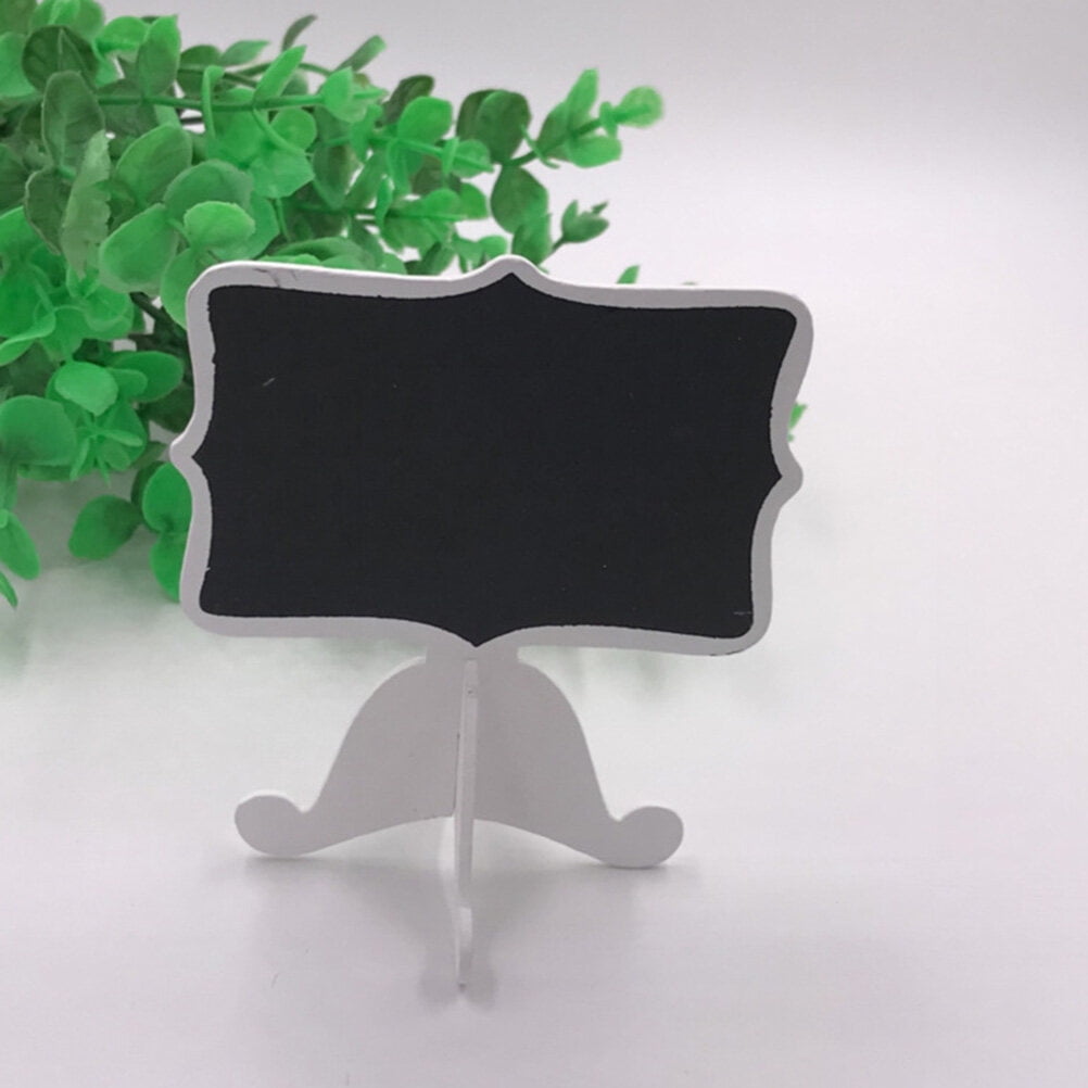CTIRCHIU 10Pcs Mini Chalkboards Black for Signage and Decorative ...