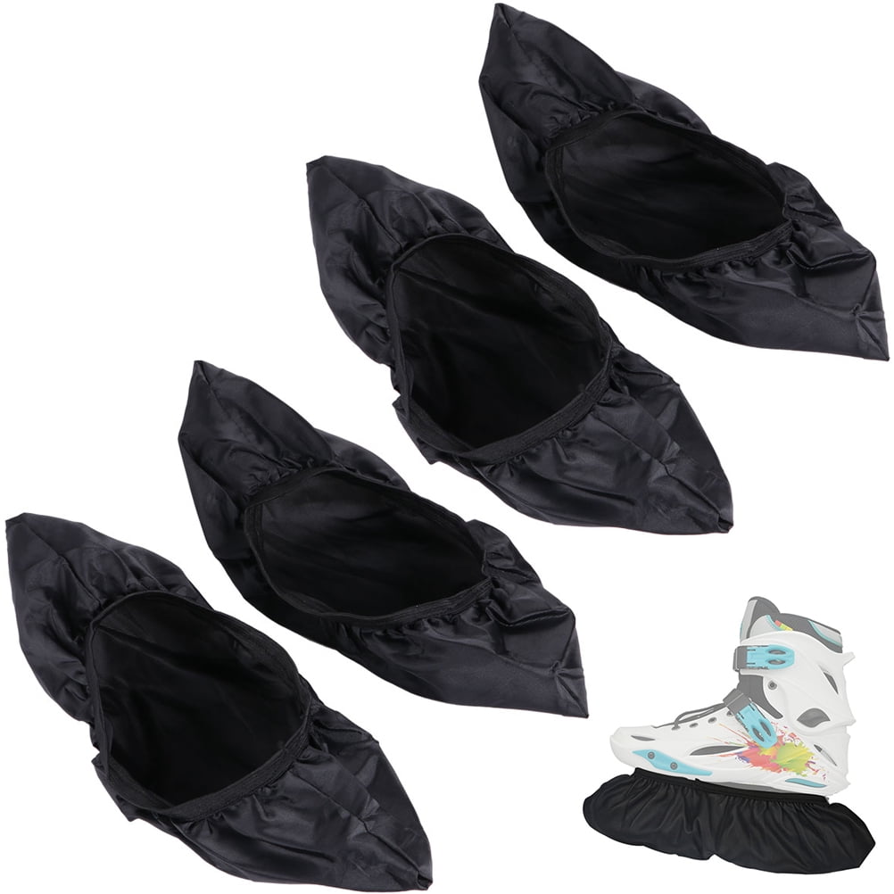 CTIRCHIU Skatting Shoes Cover Figure Skating Shoes Cover Black Nylon 2 ...