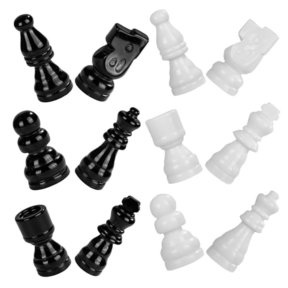 CTIRCHIU 12pcs Chess Knight Statue Assorted Color Figurine Portable ...