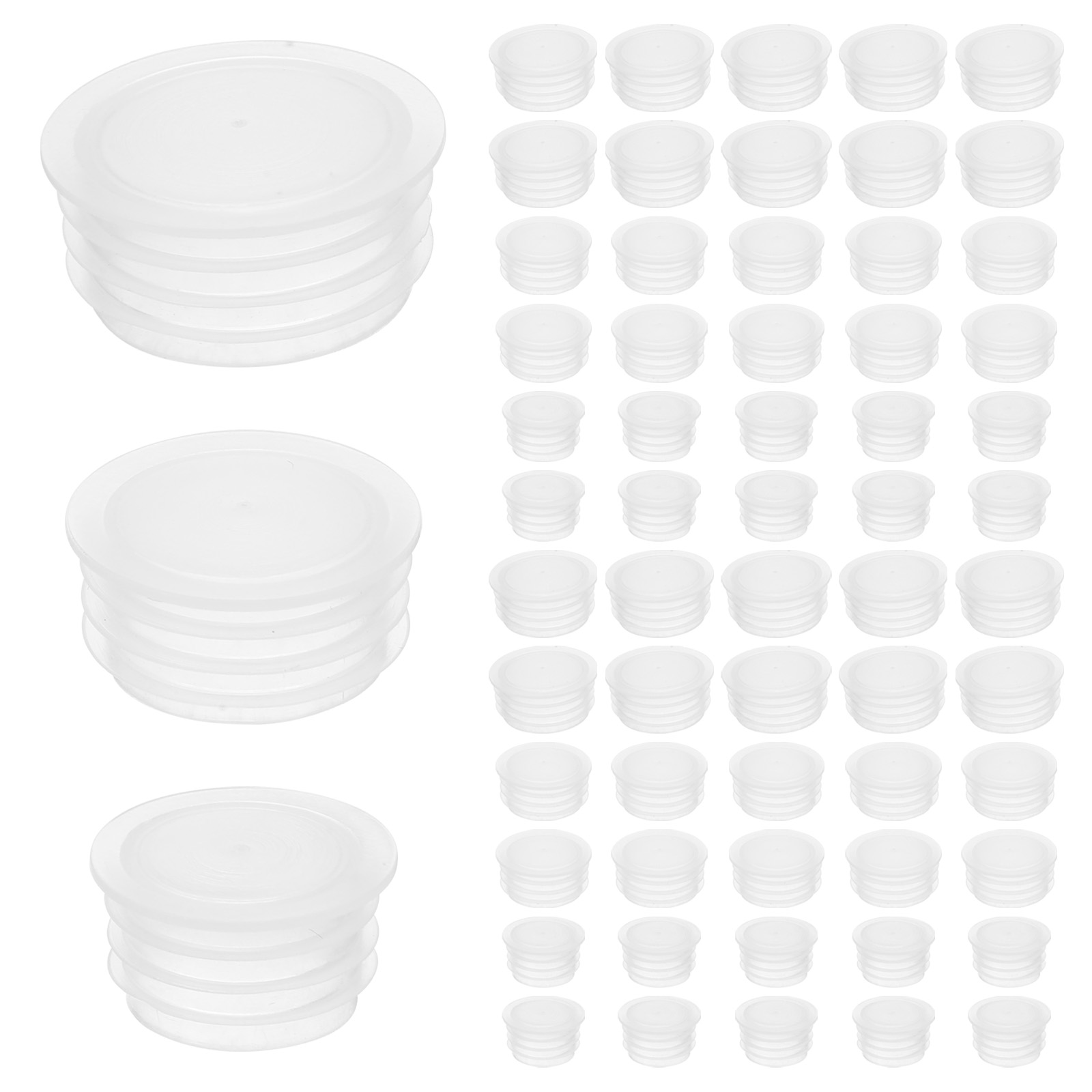 CTIRCHIU 150pcs Replacement Plug Lids for Food Bottles Plastic ...