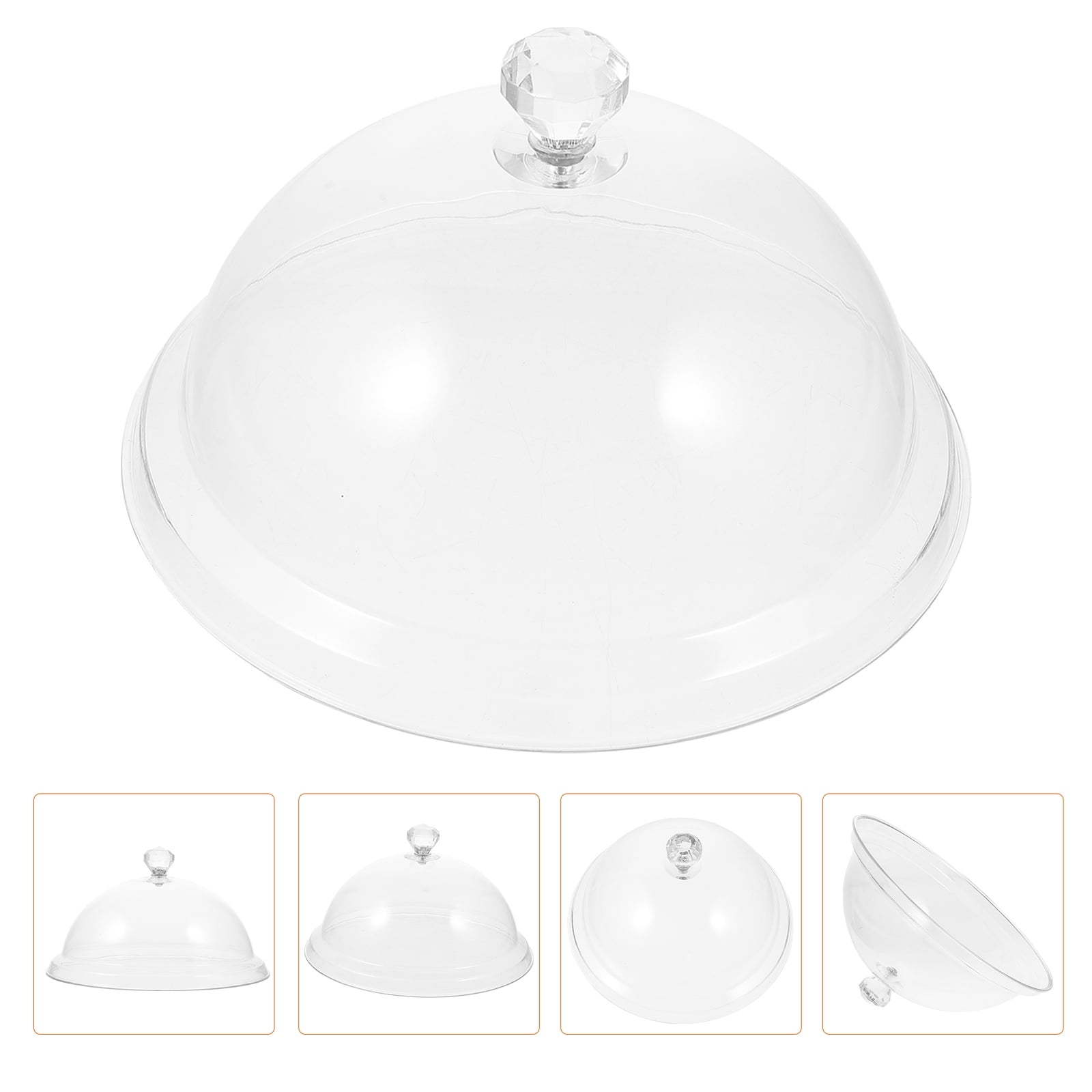 CTIRCHIU 1Pcs Transparent Food Cover PC Material Dust Proof Round ...