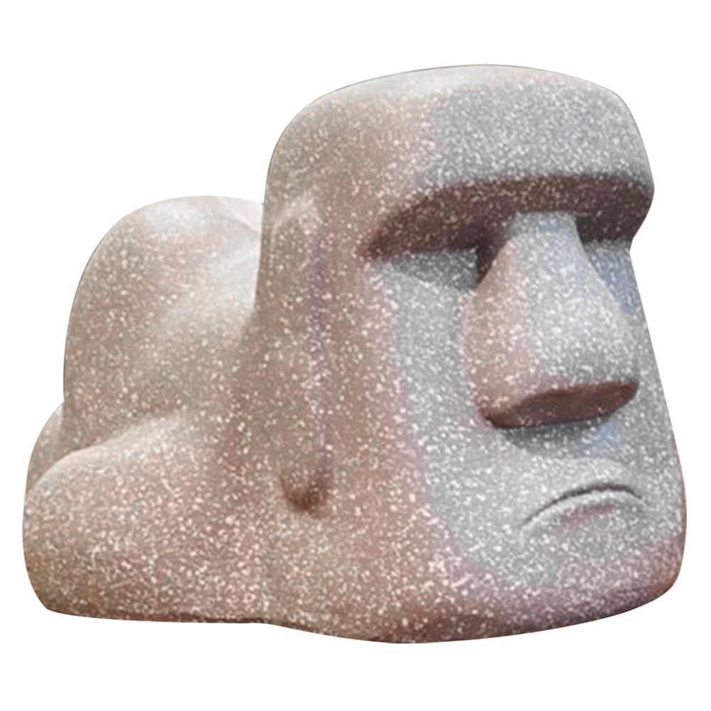 CTIRCHIU 1Pack Creative Tissue Boxes Moai Tissue Holder Style Resin ...