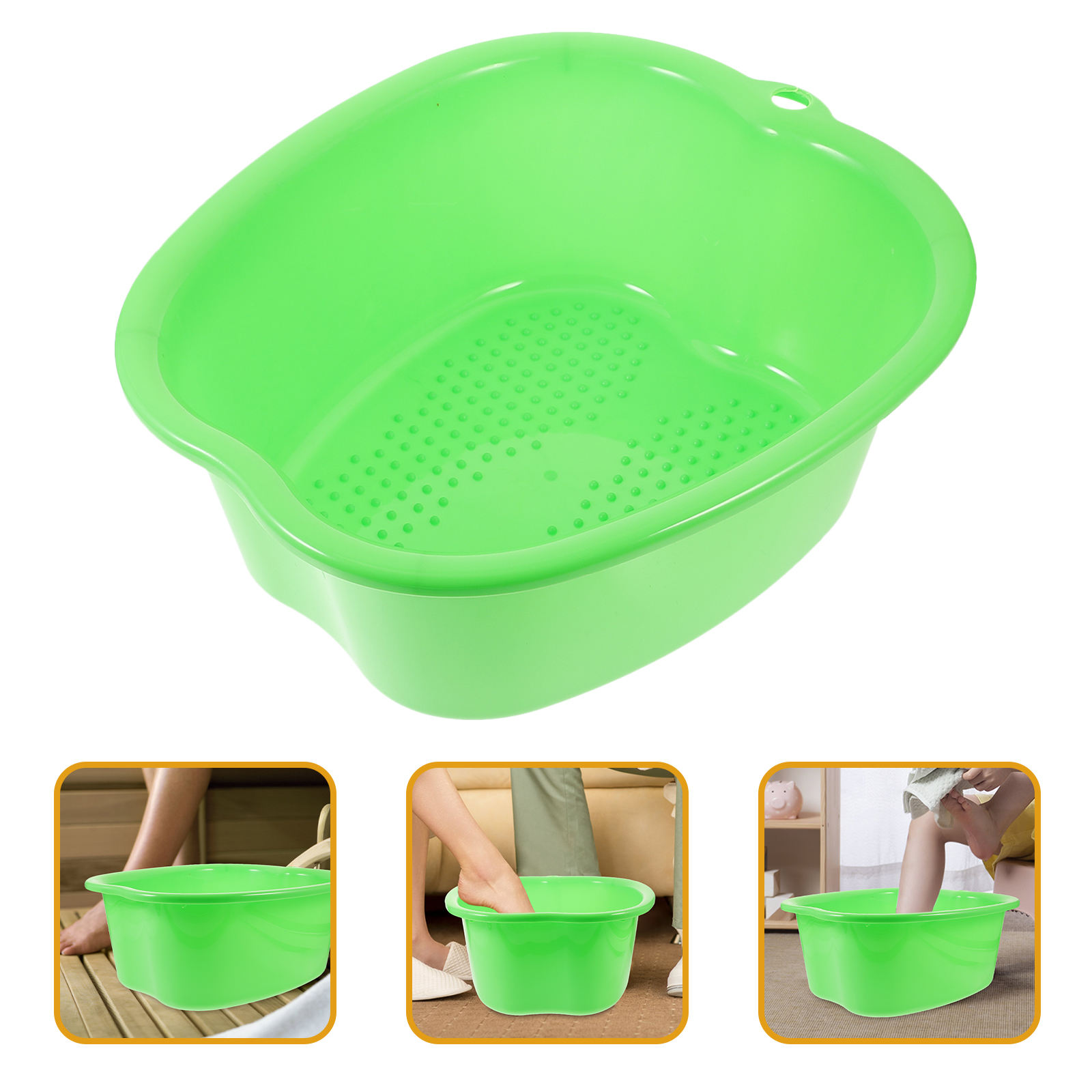CTIRCHIU 1Pack Foot Washing Pool for Foot Bath Spa Massage 37 5x33cm ...