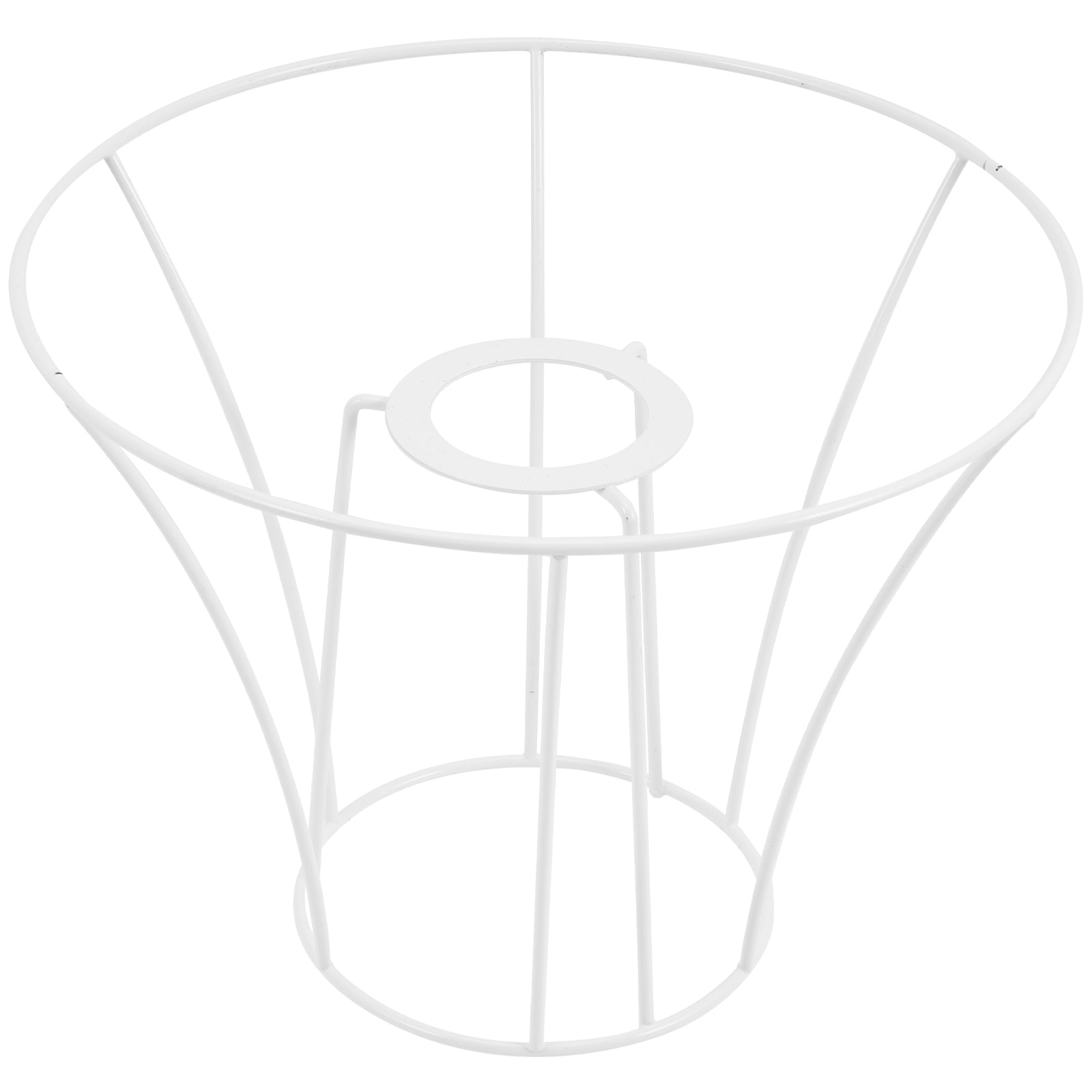 CTIRCHIU lampshade making frame Lamp Shade Frame Iron White Coffee Shop ...