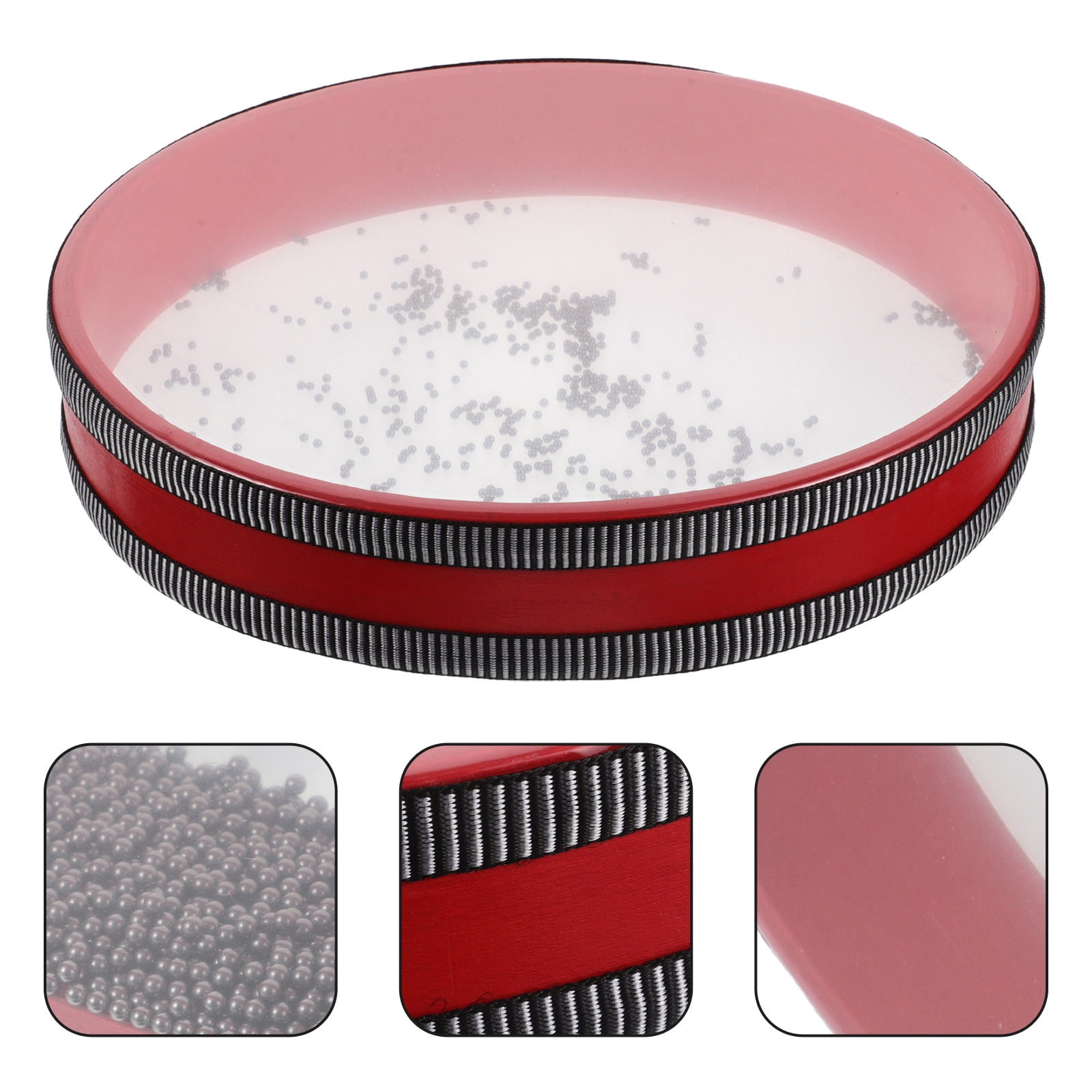 CTIRCHIU 1Pack Percussion Instrument Circular Drum for Concert 9.82X9 ...
