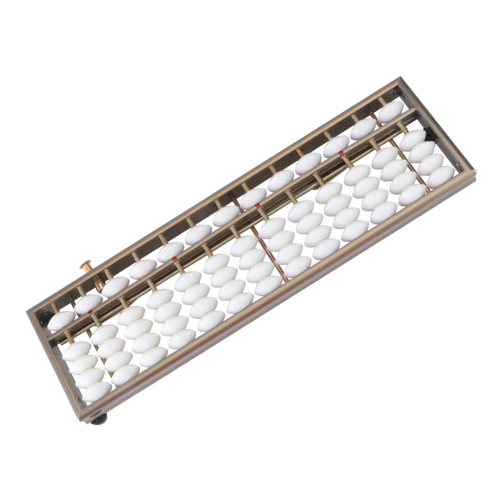 CTIRCHIU 1Pc Silver Abacus 13 Digits Mental Arithmetic Training for ...