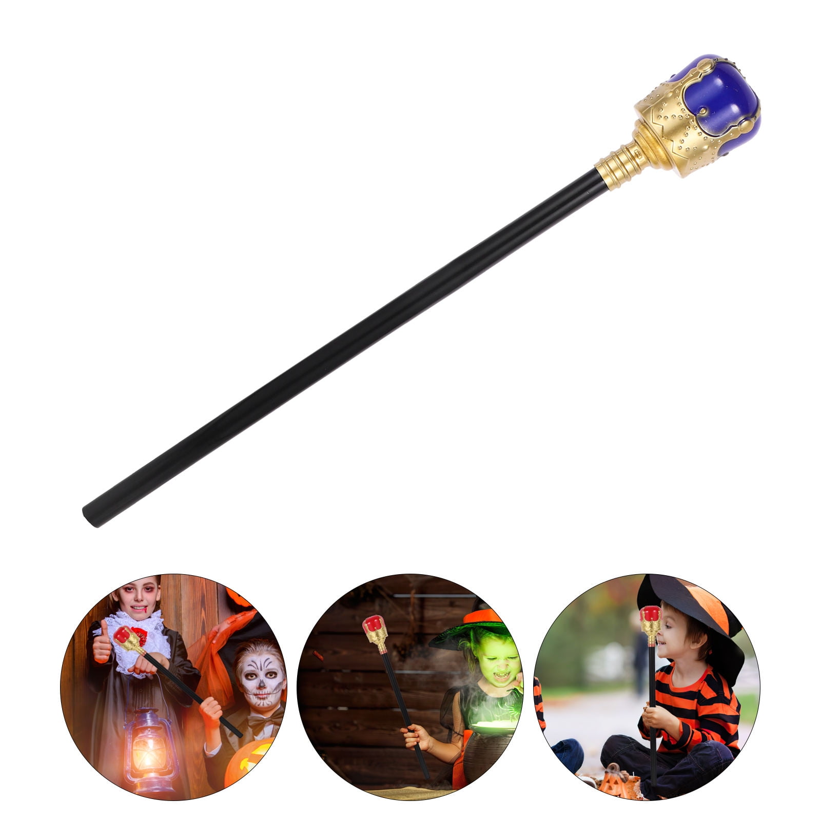 CTIRCHIU 1Pcs Cane Prop for Kids and Families Plastic Scepter Decor ...