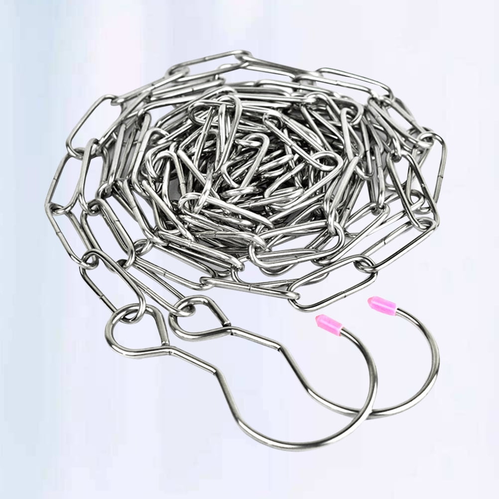 CTIRCHIU 1Pcs Clothes Drying Rack Outdoor Chain Silver for Camping ...
