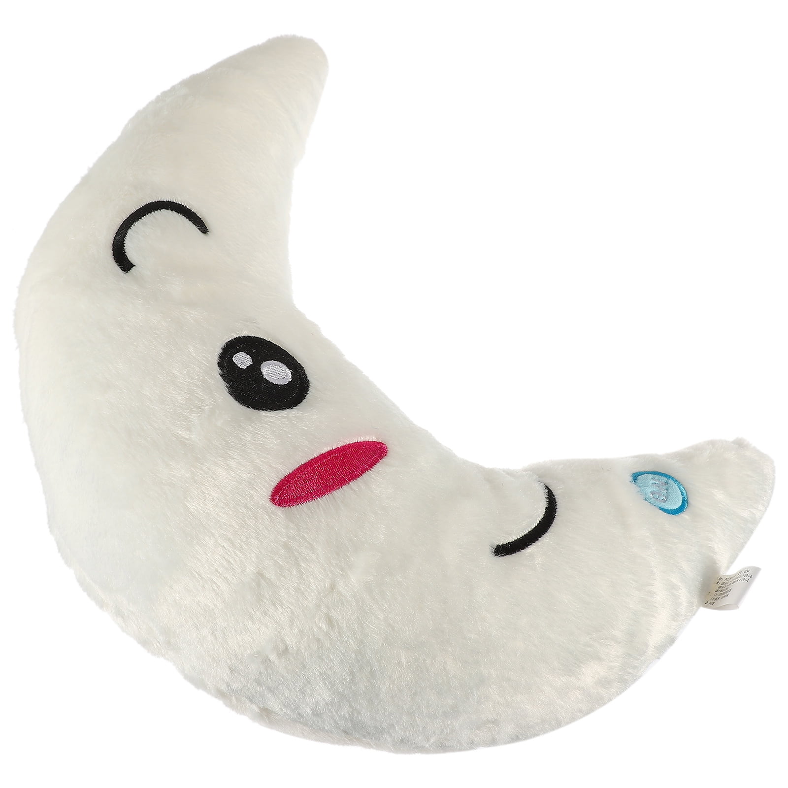 CTIRCHIU 1Pcs Moon Shaped Plush Toy Light Up Cushion for Girls Birthday ...
