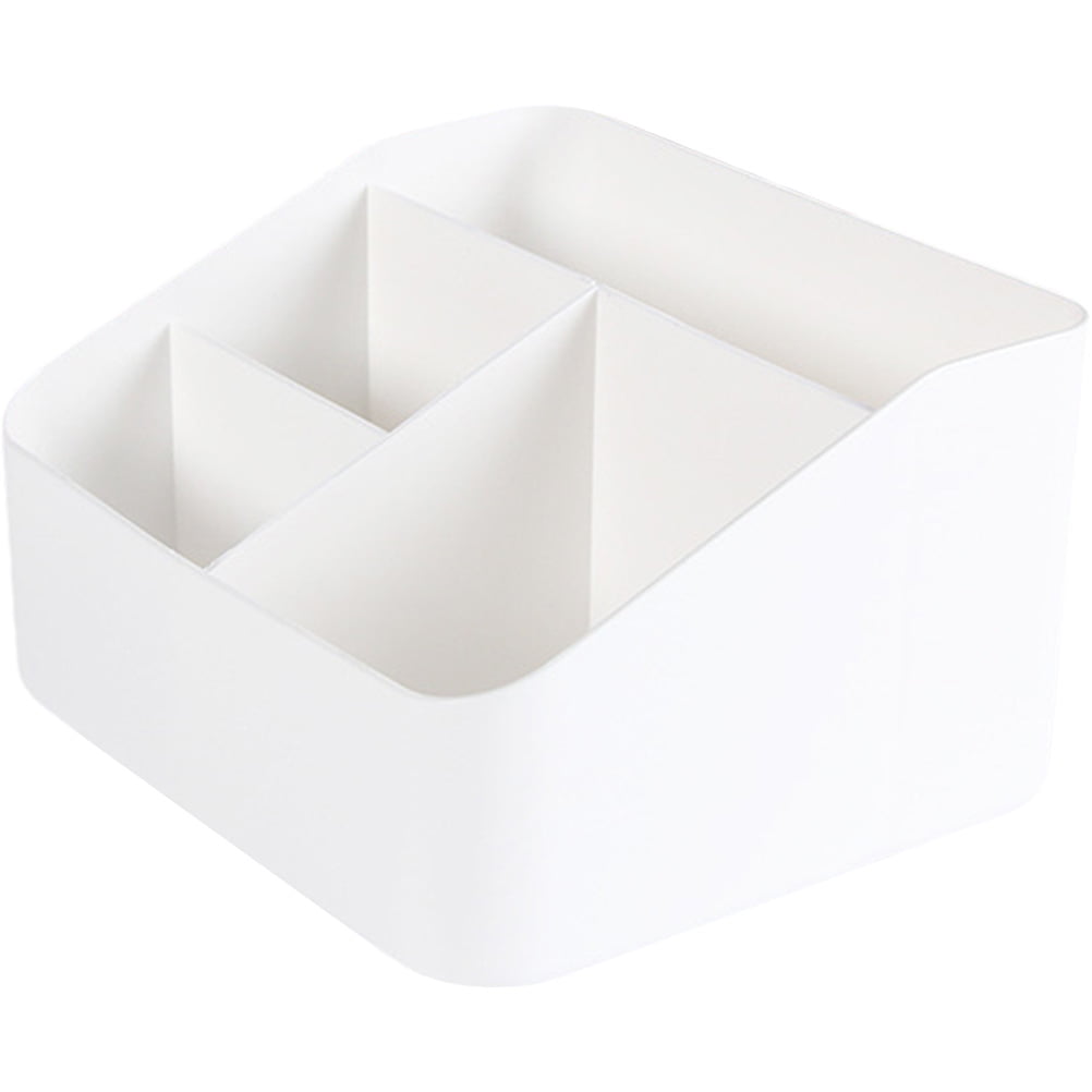 CTIRCHIU 1Pcs Office Organization Box Rectangular White Plastic Storage ...