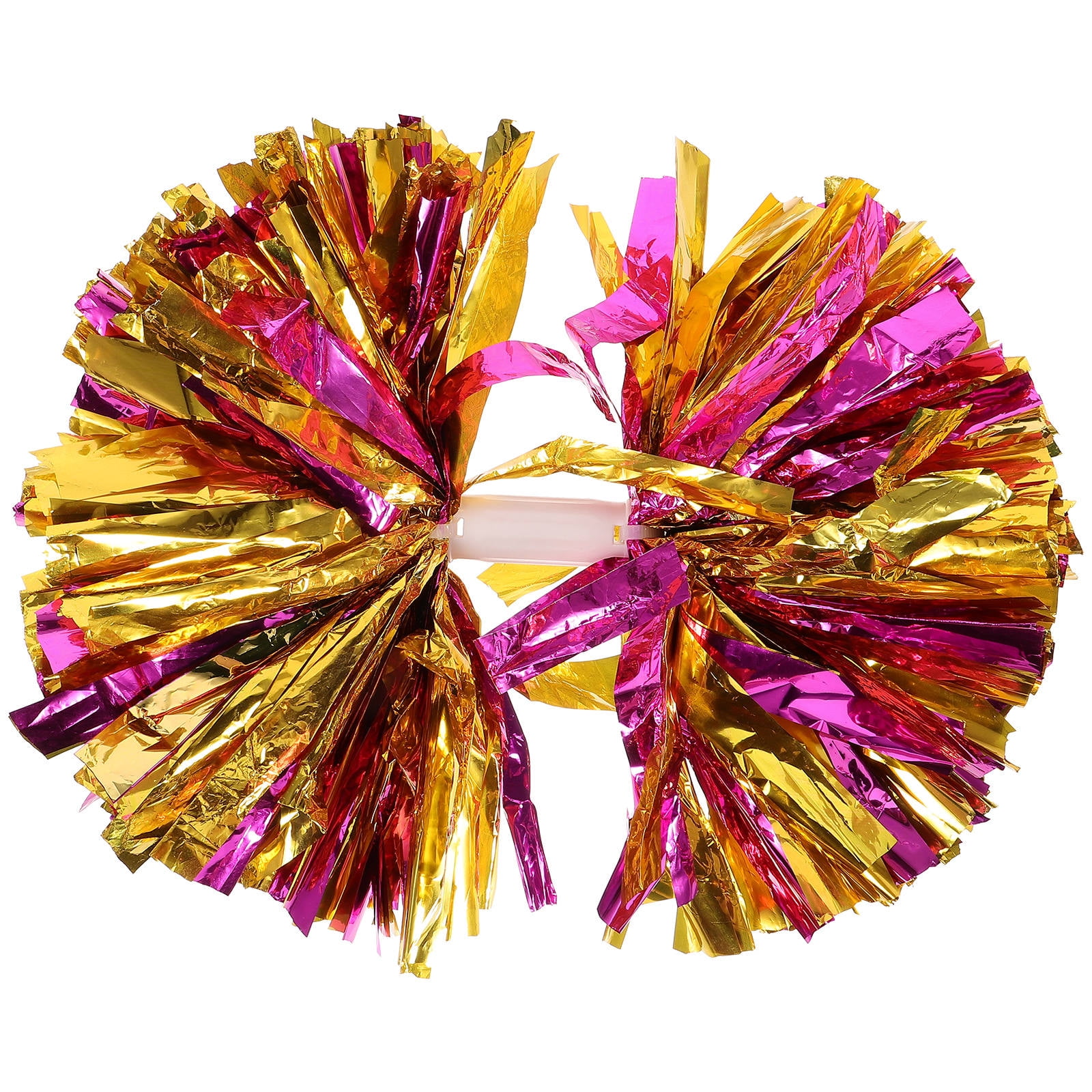 CTIRCHIU Cheerleading Poms Cheerleader Hand Flower Ball PE Rose Red ...