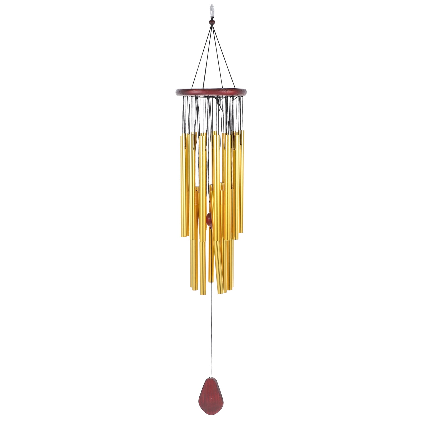 CTIRCHIU Golden Metal Wind Chime Set for Outdoor Garden and Homeowners ...