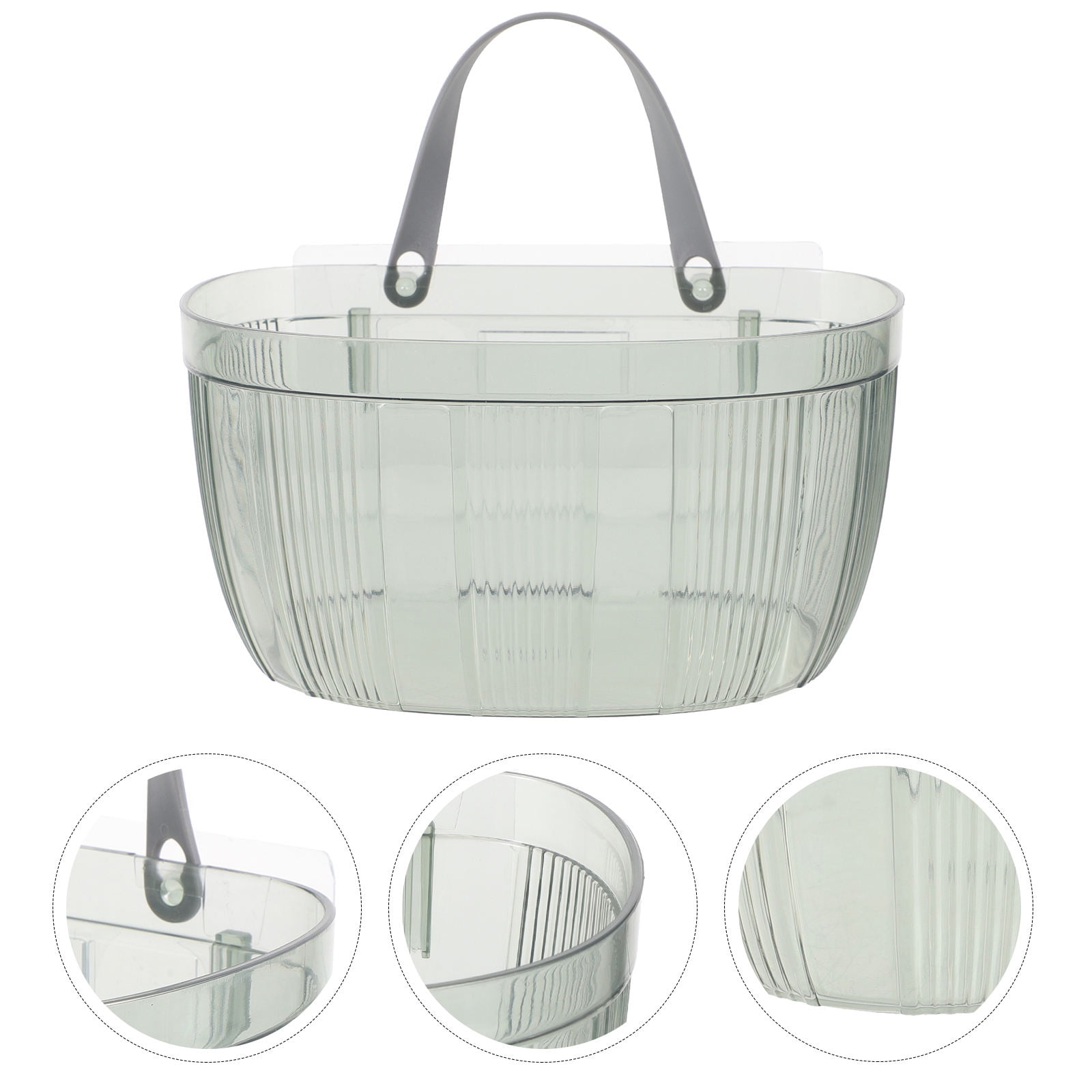 CTIRCHIU Translucent Green Onion Basket for Bathroom Use, 1 Piece ...