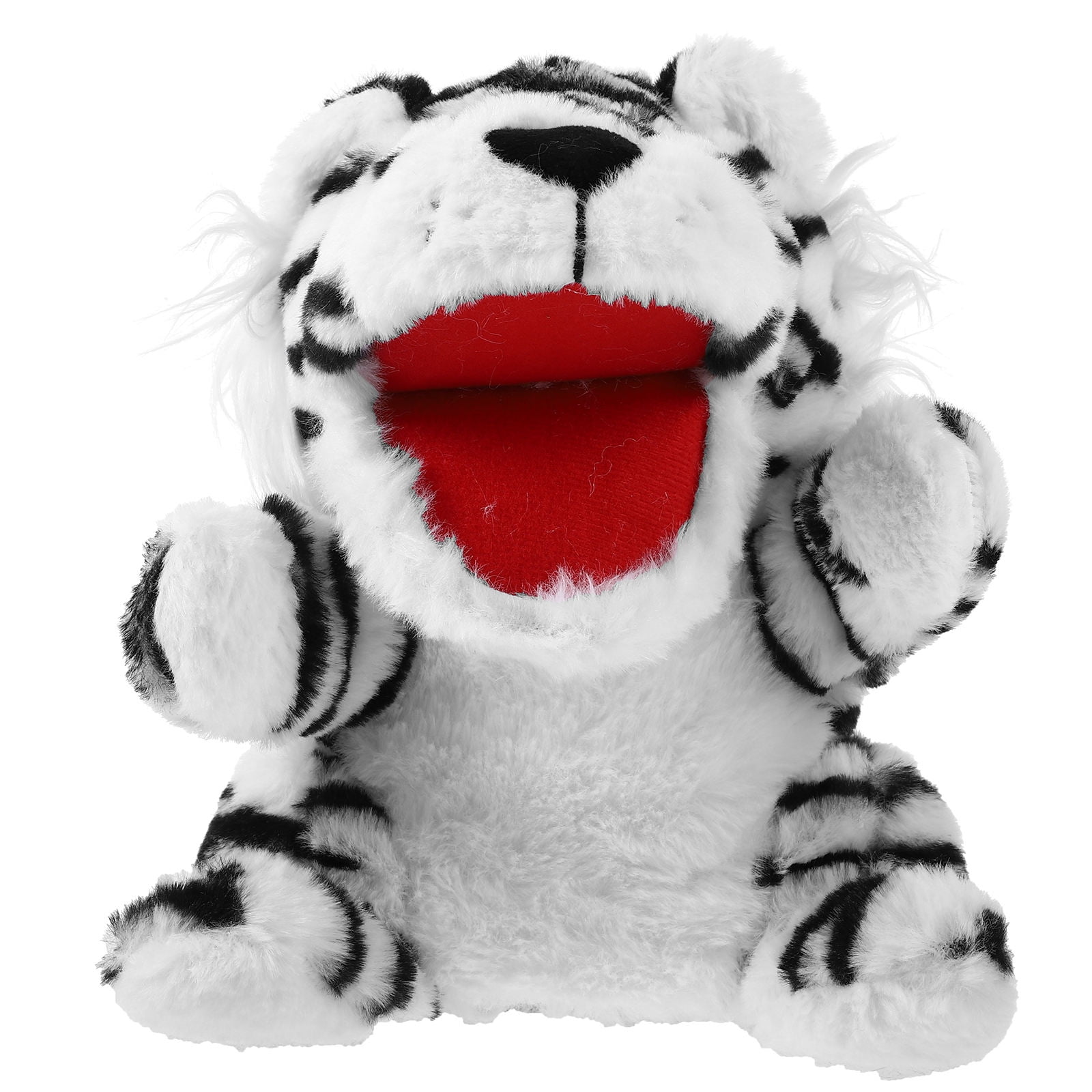CTIRCHIU 1Set Plush Hand Puppet Tiger Toy Multi Colored For Children ...
