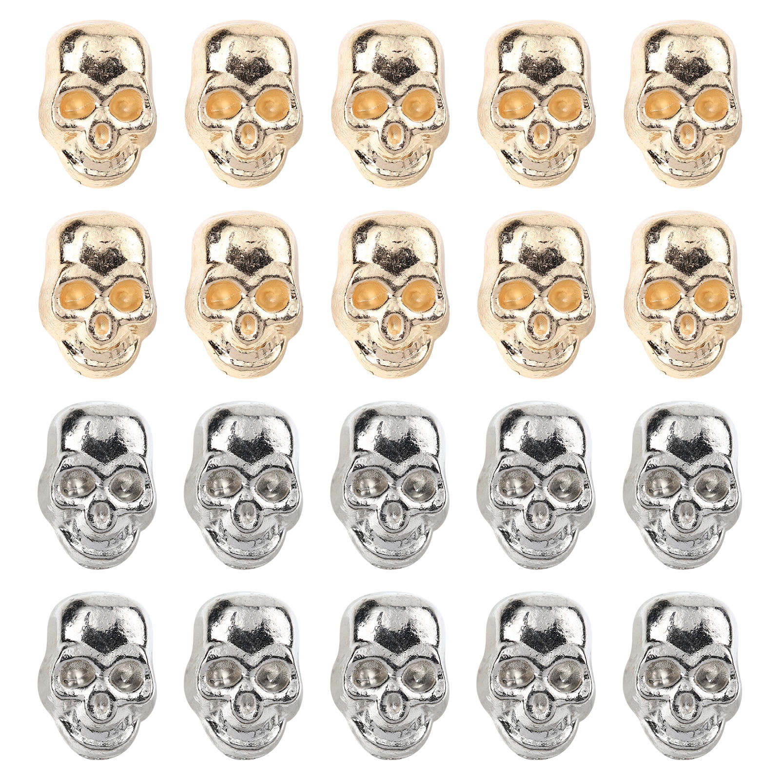 CTIRCHIU Ghost Head Rivet Screw Earrings Punk Style DIY Accessories ...