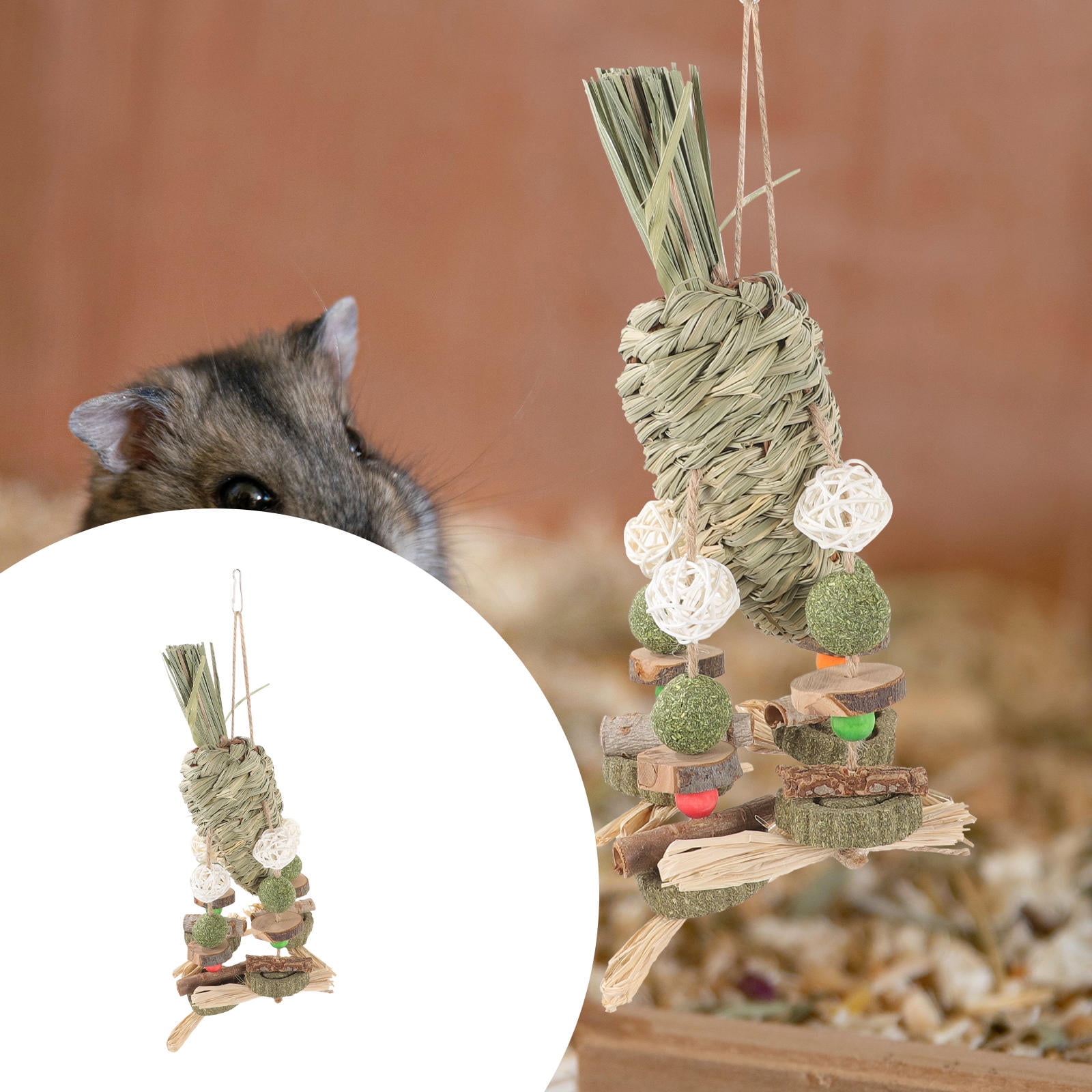 CTIRCHIU Aggressive Chewer Toys Teeth Grinding Doll Mice 1Pack ...