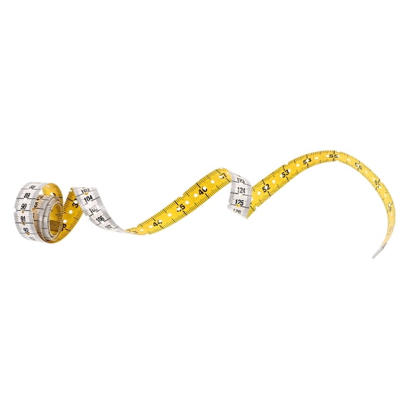 CTIRCHIU 2 Meter Soft Measuring Tape for Blind Users with Clear Braille ...