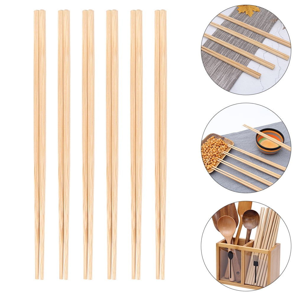 CTIRCHIU Long Chopsticks Reusable Chopsticks Light Yellow 20 Pairs 12 ...