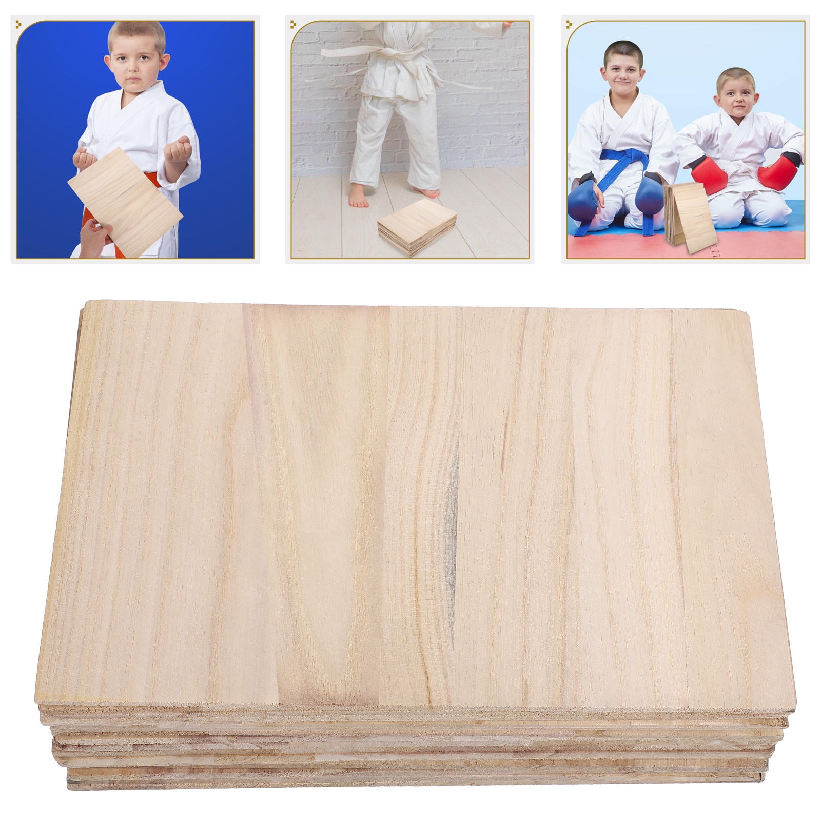 CTIRCHIU Taekwondo Demo Breaking Boards Strength Testing Rectangular 20 ...