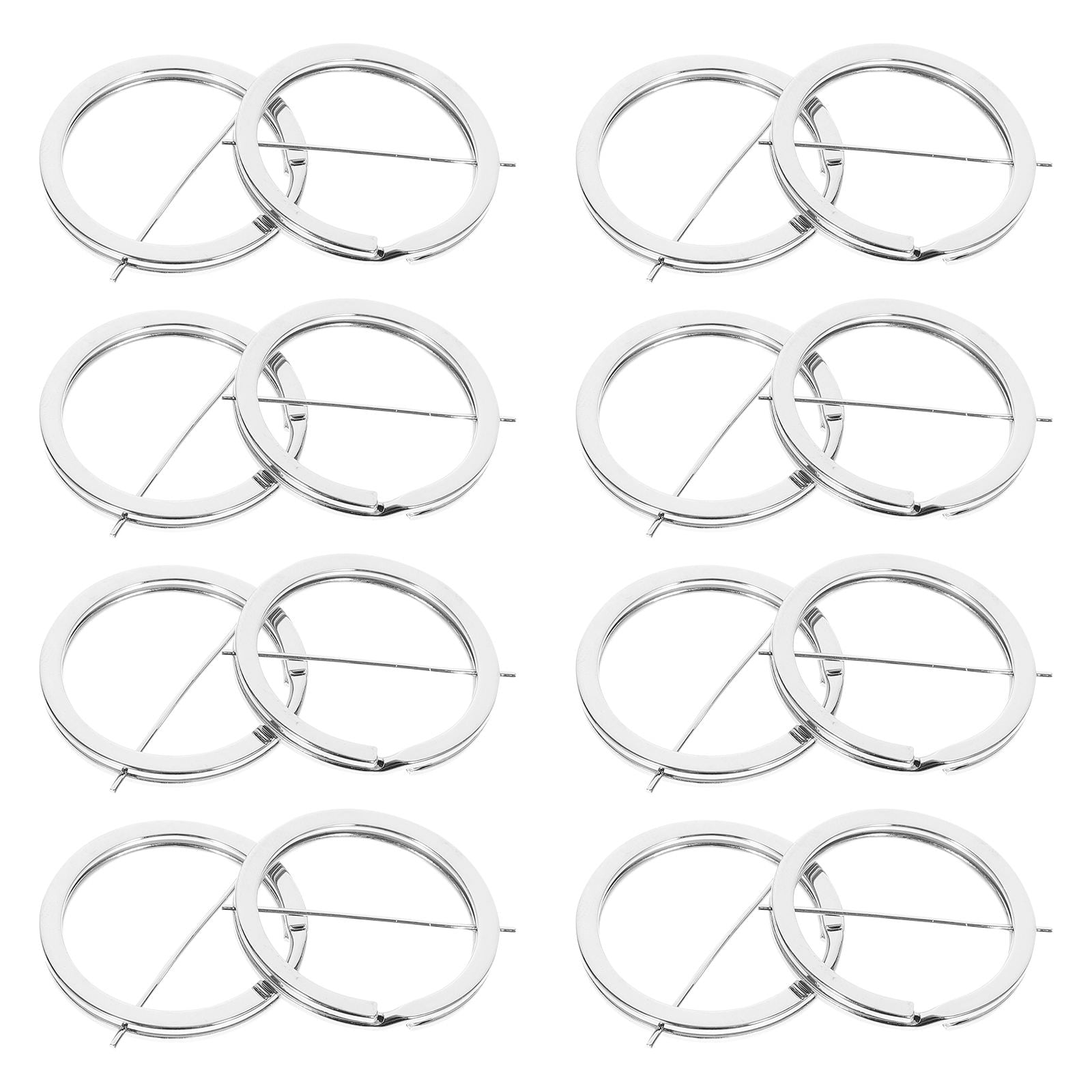 CTIRCHIU 20Pcs Bulk Key Rings Small Keyrings for Jewelry Making and ...