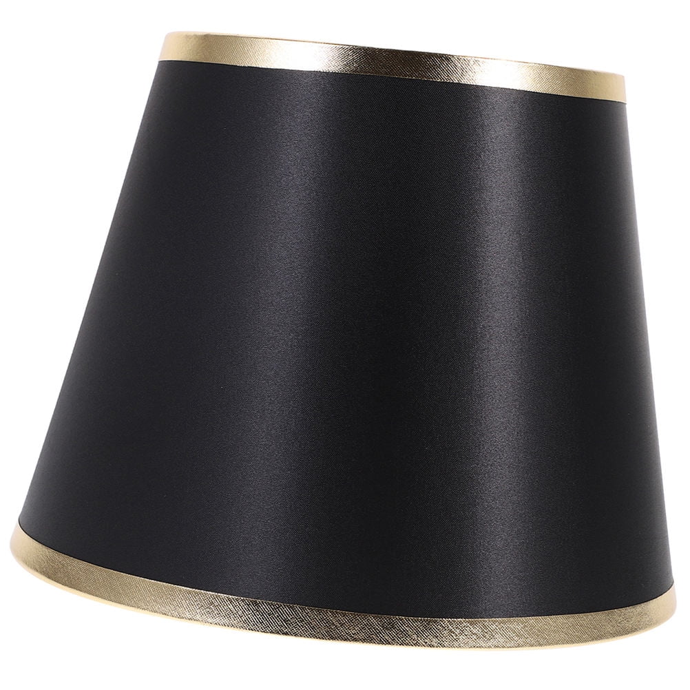 CTIRCHIU 20Pcs Decorative Lampshades Black Gold Fabric 7.47X7.47X6.68in ...