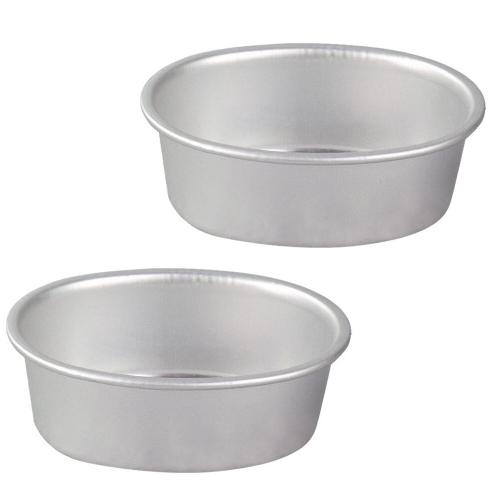 CTIRCHIU 2Pack Silver Egg Shaped Cheesecake Pans for Baking Oven ...