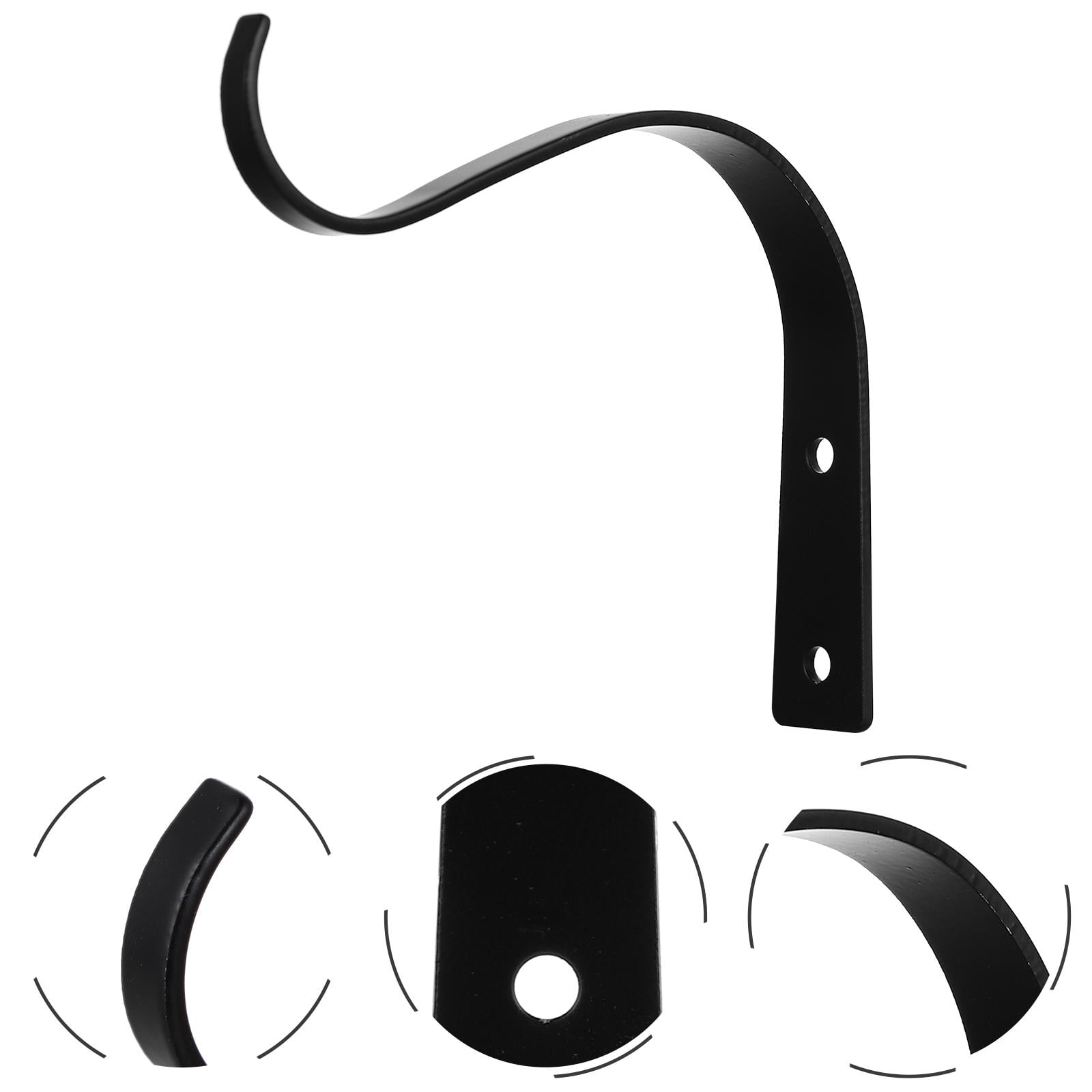 CTIRCHIU 2Pcs Flower Pot Bracket Hook Iron Hanging Planter for Outdoor ...