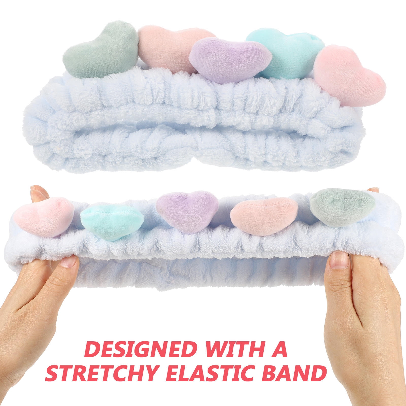 CTIRCHIU 2Pcs Heart Shaped Headband for Women Daily Use and Travel ...
