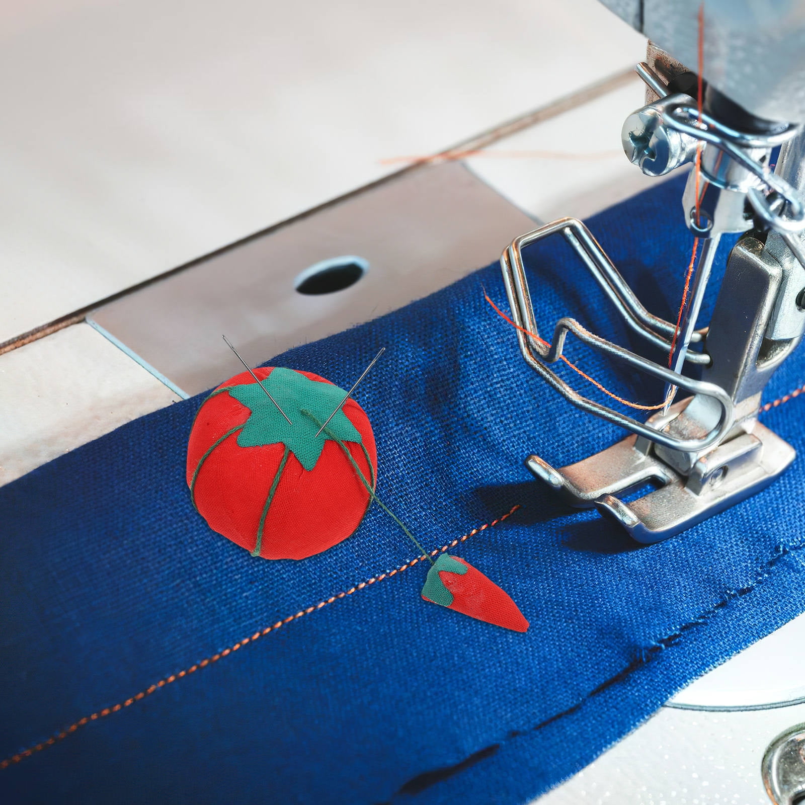 CTIRCHIU 2Pcs Needle Tomato Pin Cushion Red Cloth Needle Organization ...