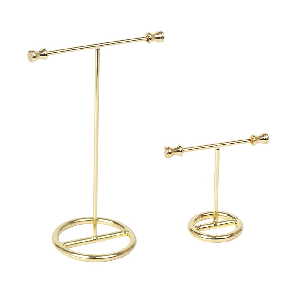 CTIRCHIU 2-Piece Iron Earring Holder Jewelry Display Stand for Home ...