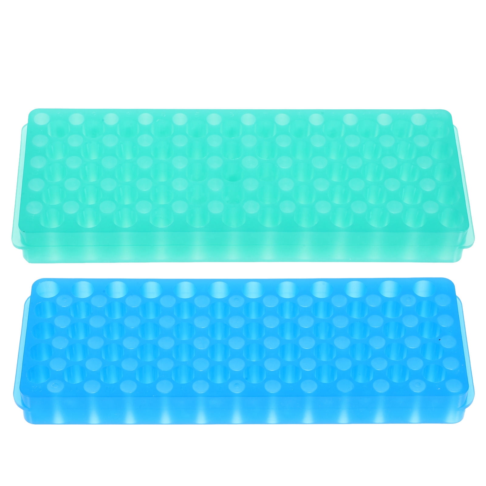CTIRCHIU 2-Pack ABS Test Tube Storage Racks for Lab Use, Dispensing ...