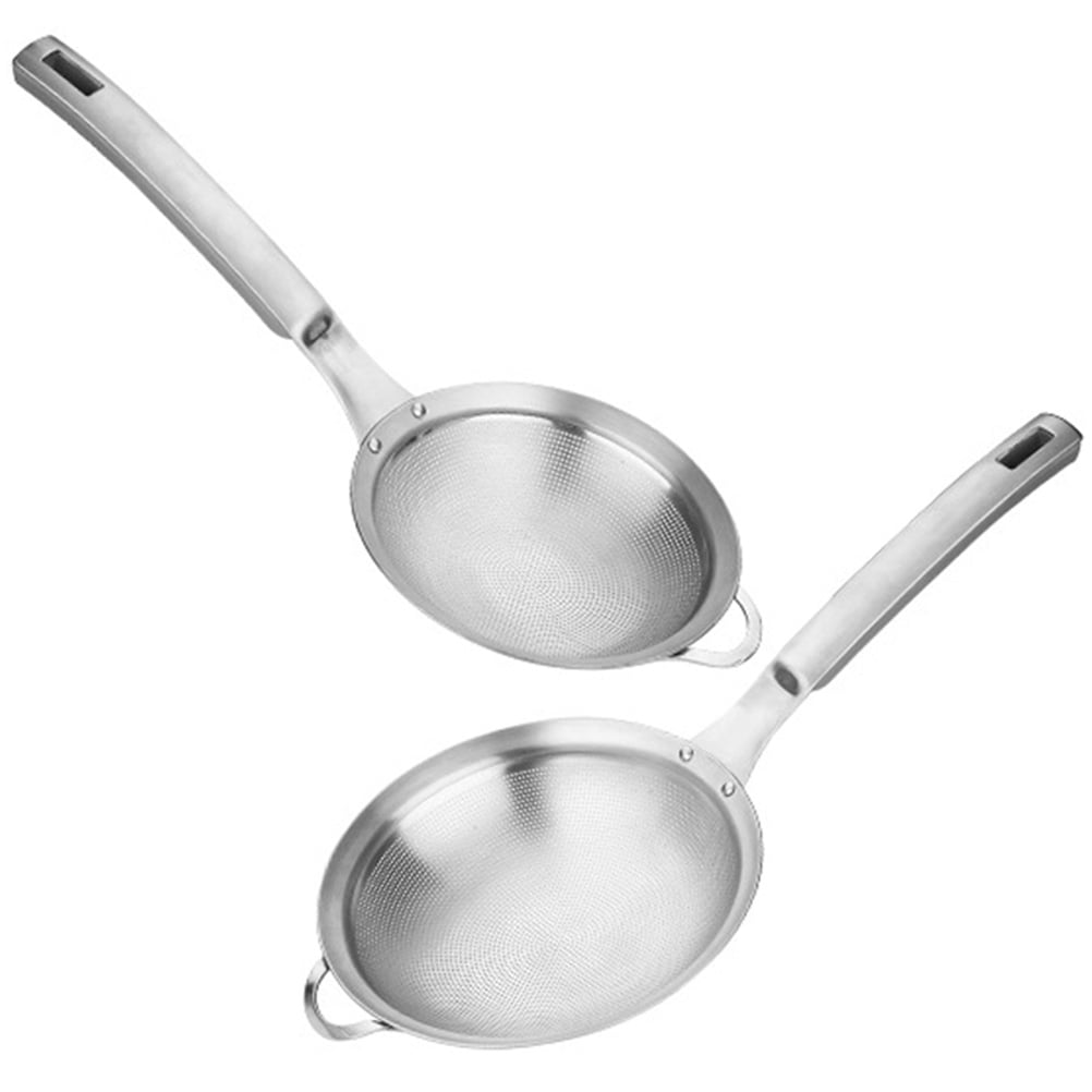 CTIRCHIU Stainless Steel Fine Mesh Strainers for Cooking and Oil ...