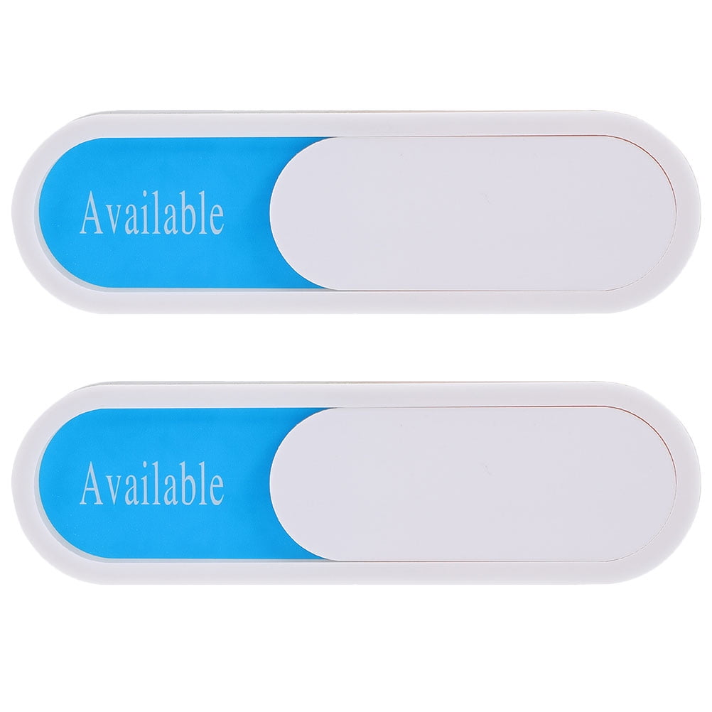 CTIRCHIU 2-Pack Multi-Color Conference Room Door Signs with Simple ...