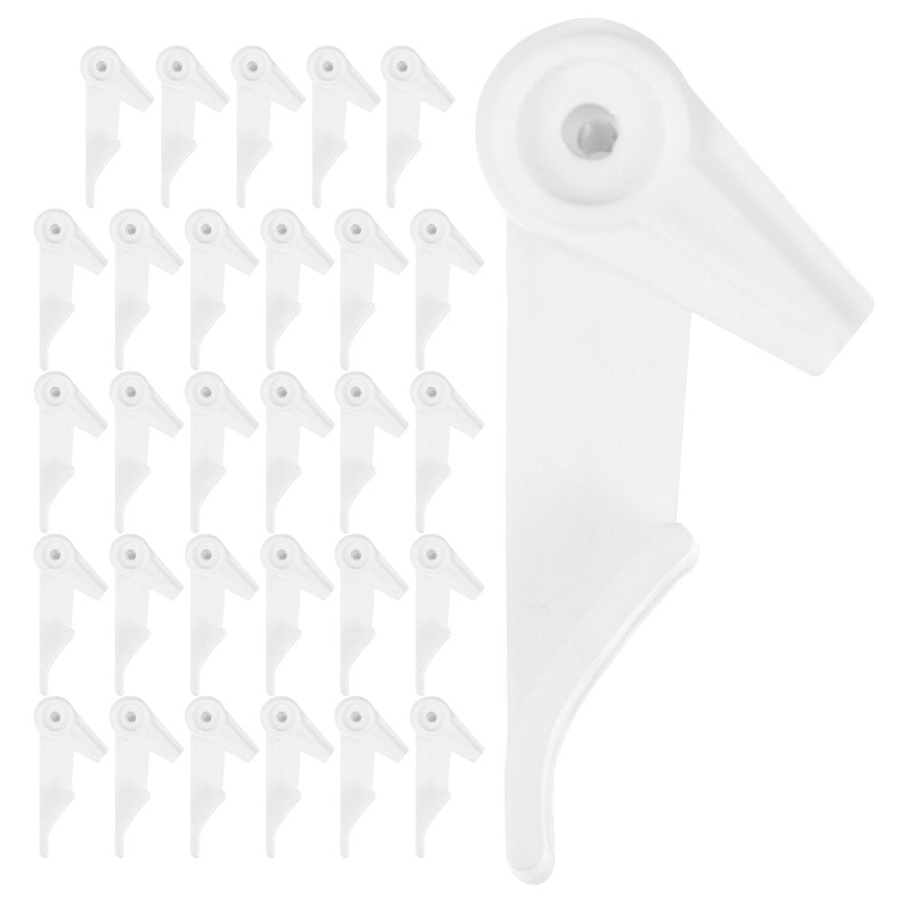 CTIRCHIU 30Pcs Light Bulb Fittings for Ceilings White Plastic Mini ...