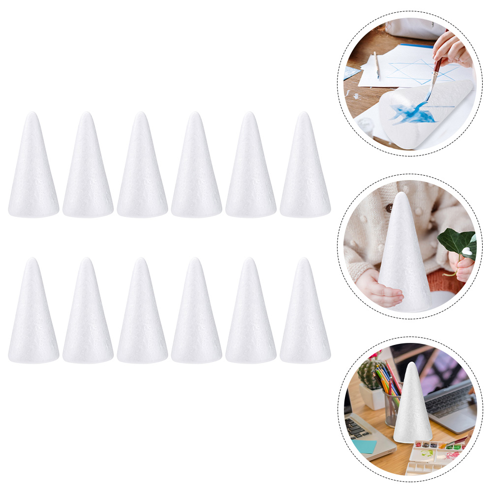 CTIRCHIU Christmas Handmade Crafts 30pcs Paintable Cuttable Polystyrene ...