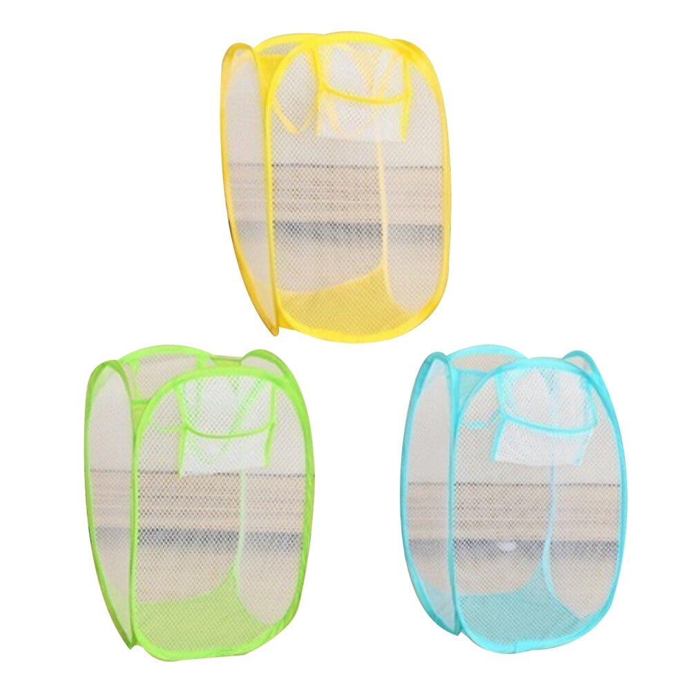 CTIRCHIU 3Pcs Mesh Laundry Basket Fine Mesh Breathable Organizer for ...