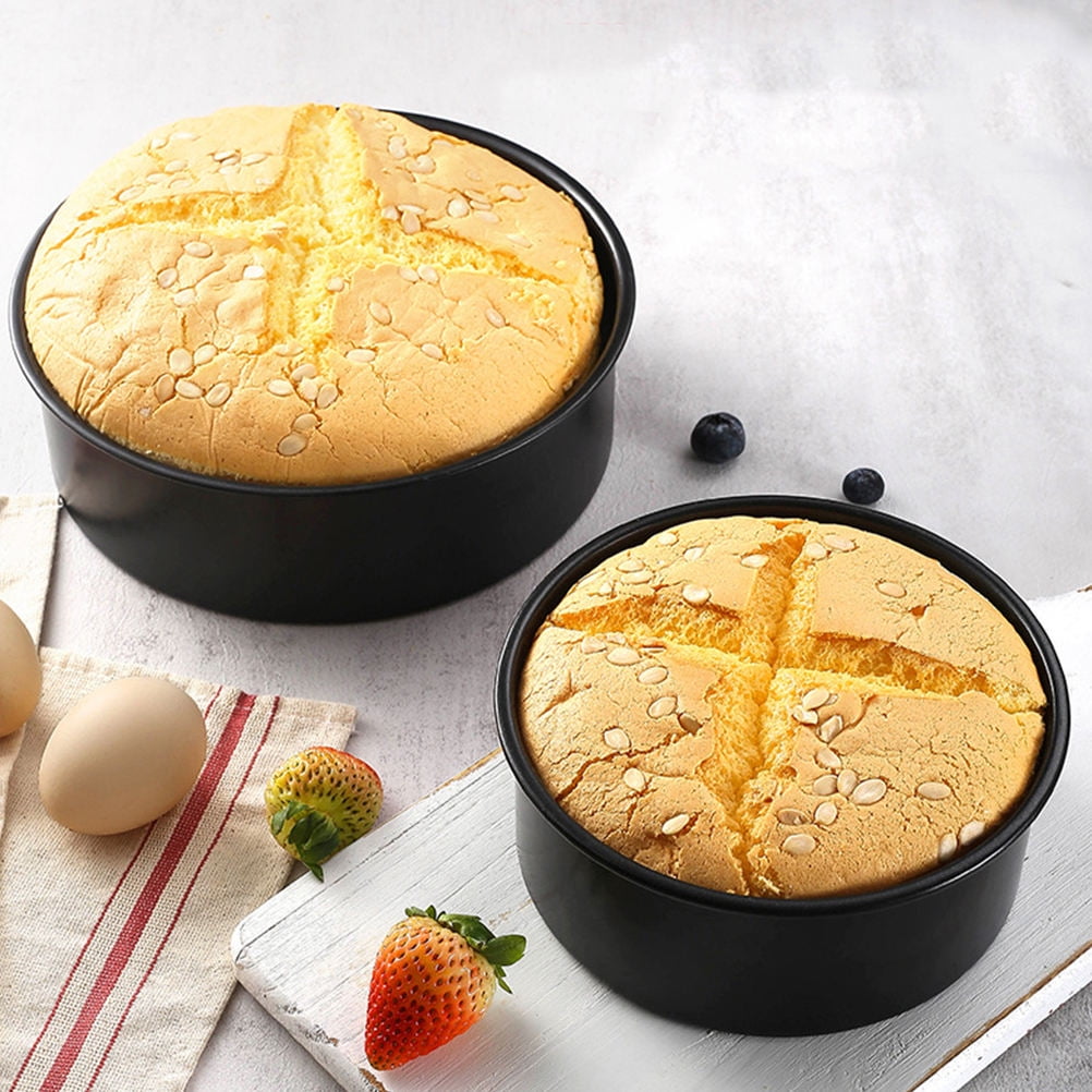 CTIRCHIU Nonstick Carbon Steel 3Set Round Baking Pans for Home Baking ...