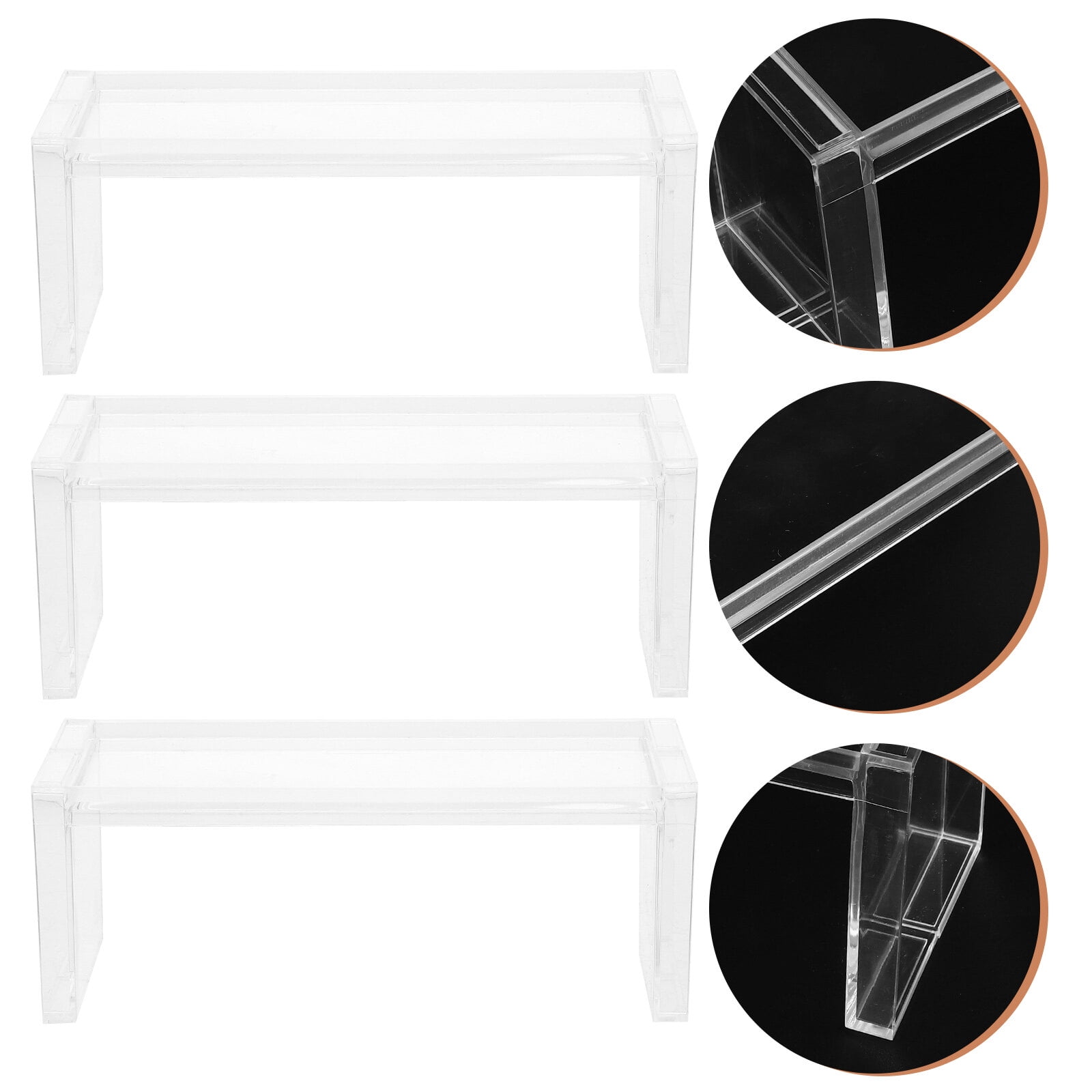 CTIRCHIU Set of 3 Display Risers for Collectibles, Handmade Models ...