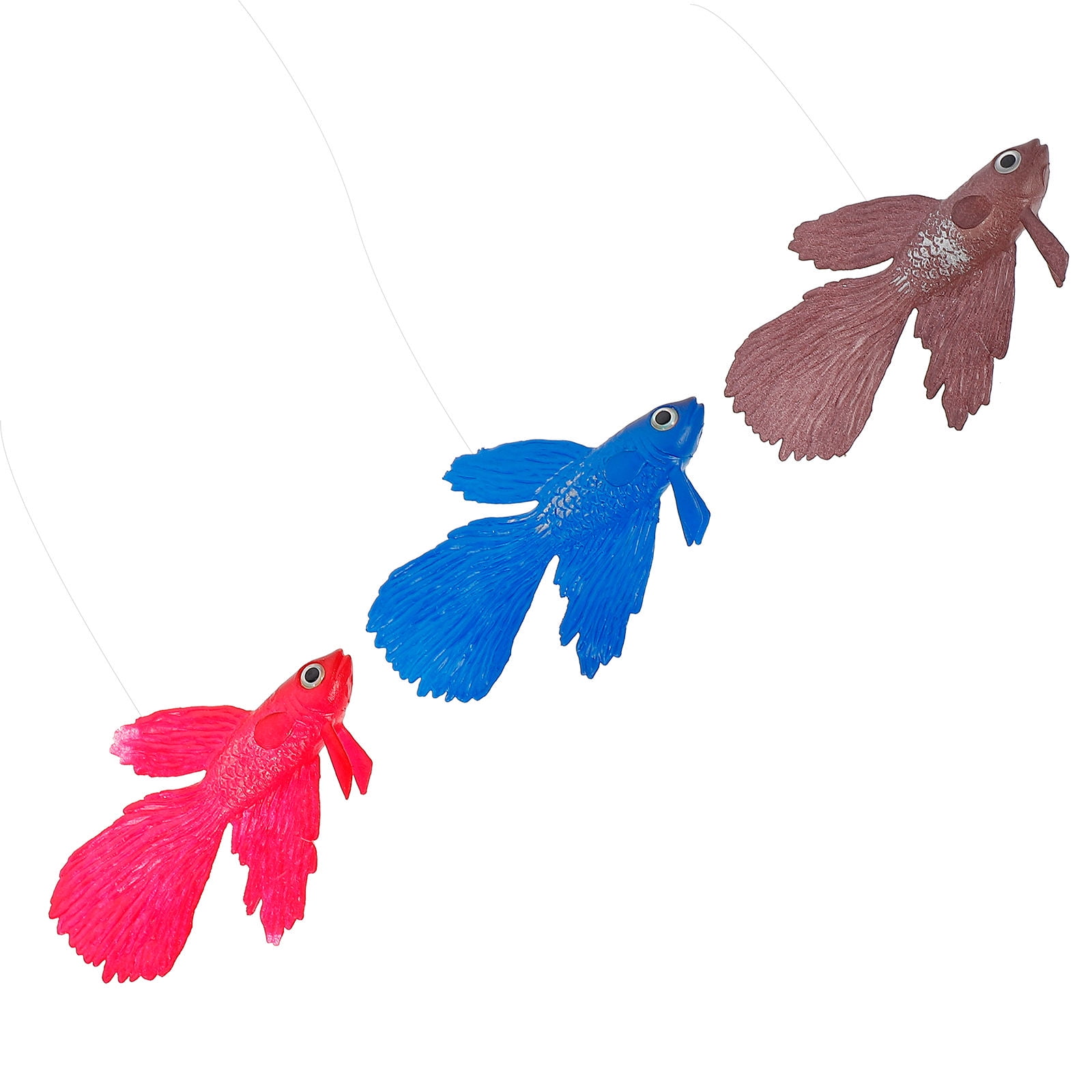 CTIRCHIU 3Pcs Fake Fish Adornment Artificial Fish Models High ...
