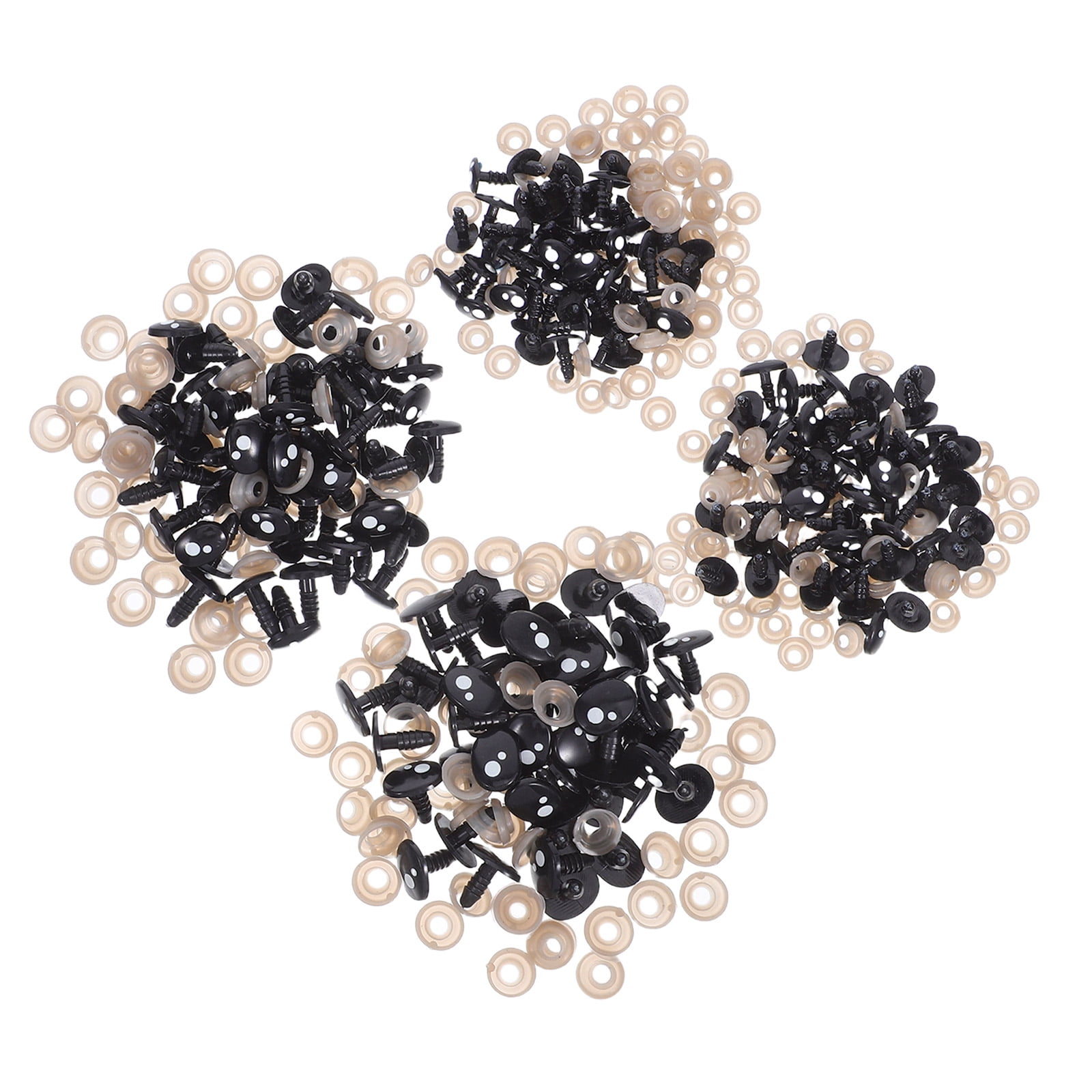 CTIRCHIU 200PCS Sturdy Plastic Safety Noses for Bears and Crochet ...